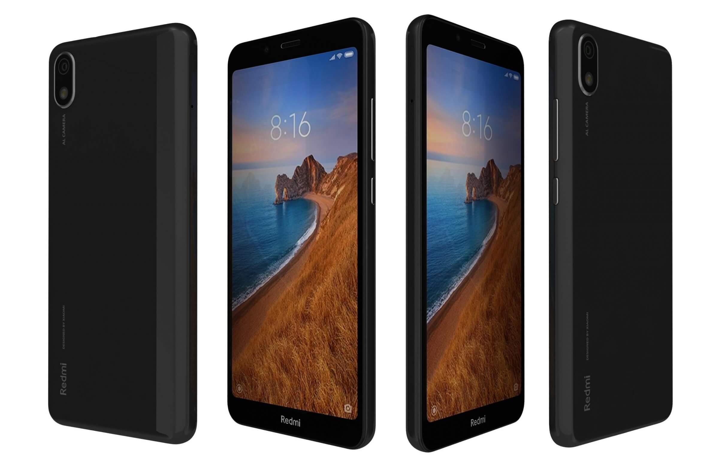 Xiaomi Redmi 7A All Colors - 3D Model by Rever_Art