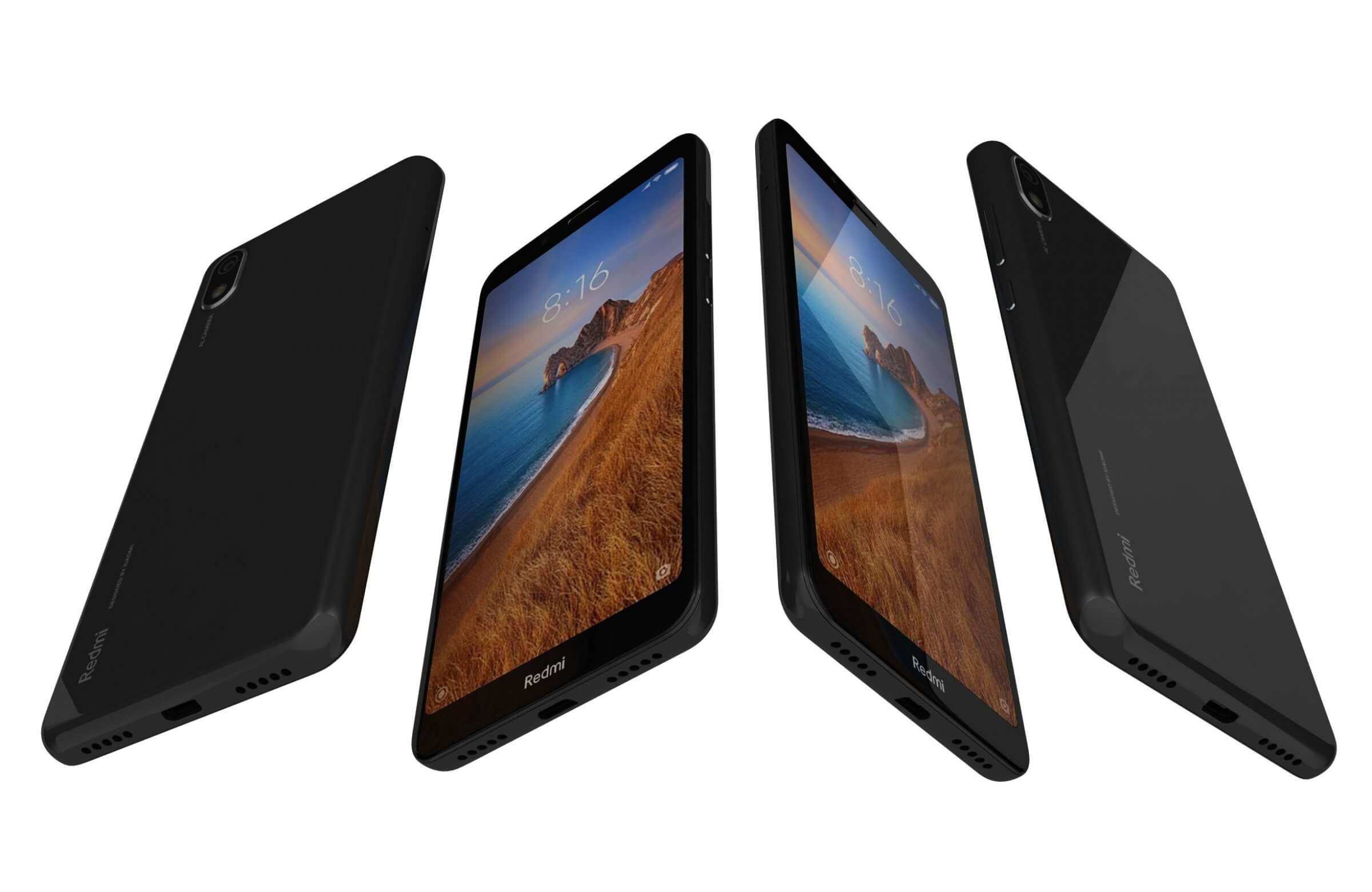 Xiaomi Redmi 7A All Colors - 3D Model by Rever_Art