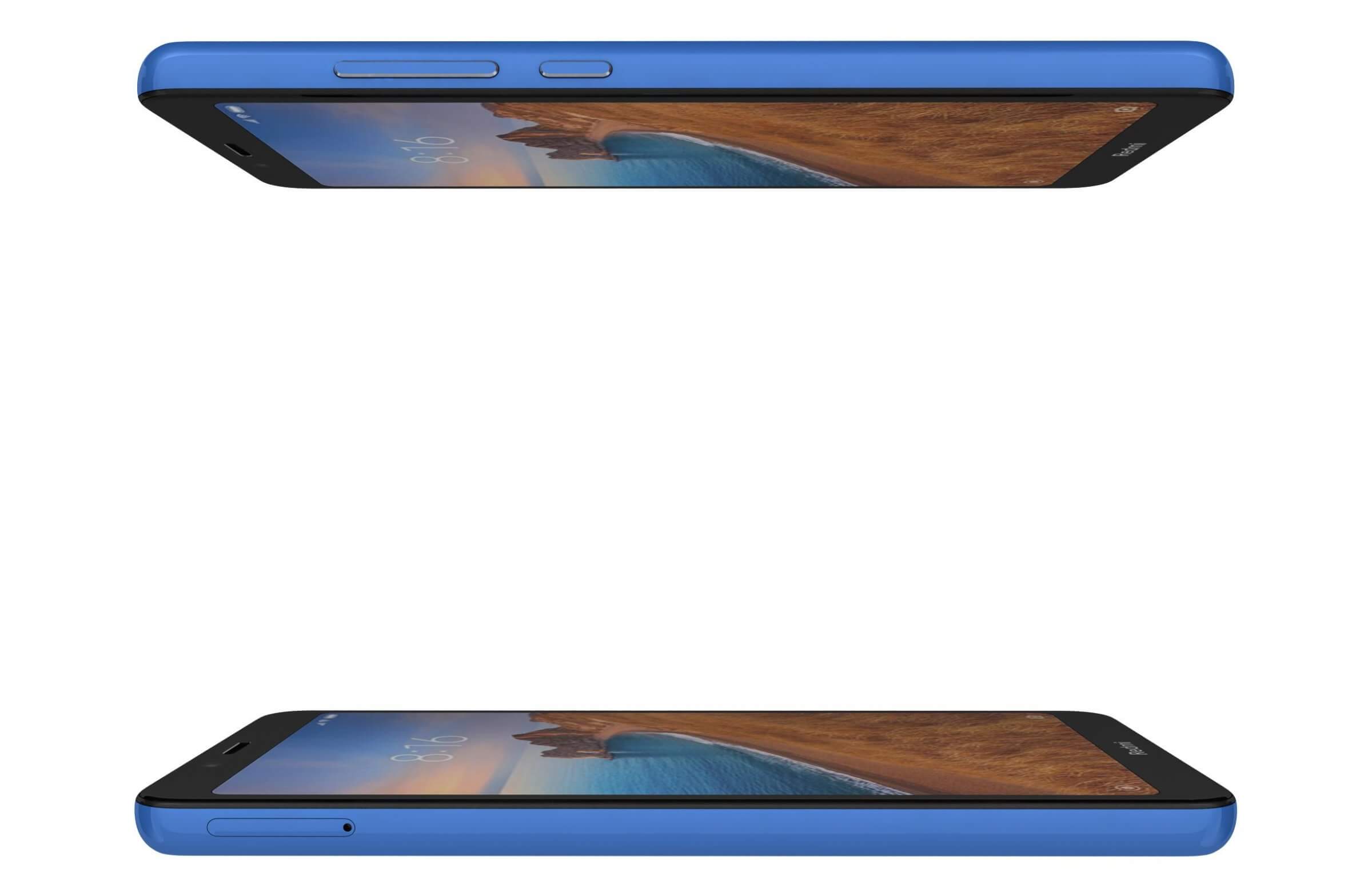 Xiaomi Redmi 7A Matte Blue - 3D Model by Rever_Art