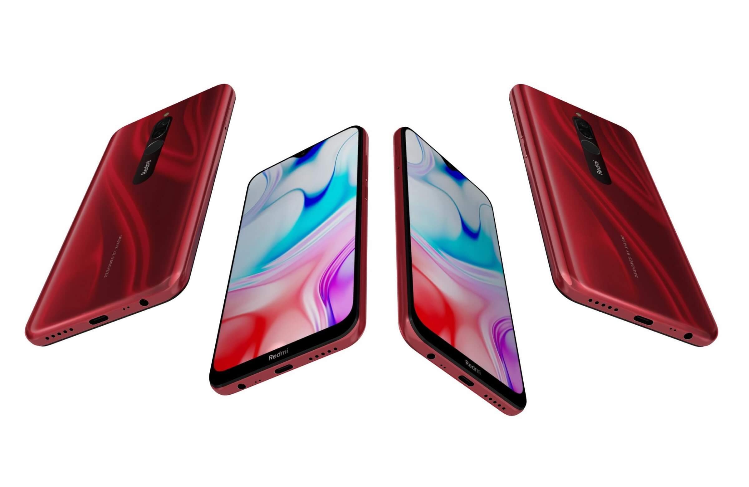 Xiaomi Redmi 8 All Colors - 3D Model by Rever_Art