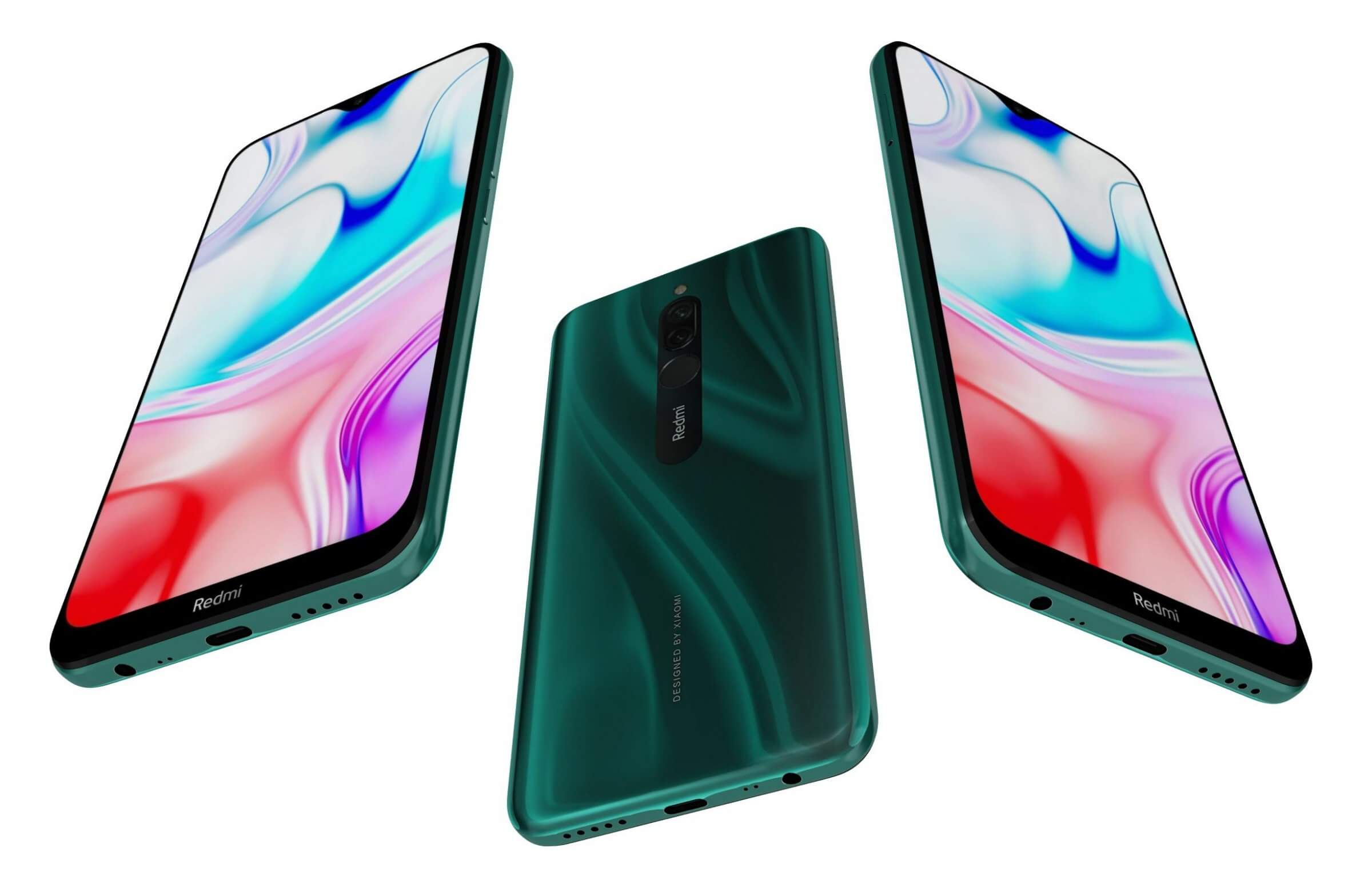 Xiaomi Redmi 8 All Colors - 3D Model by Rever_Art