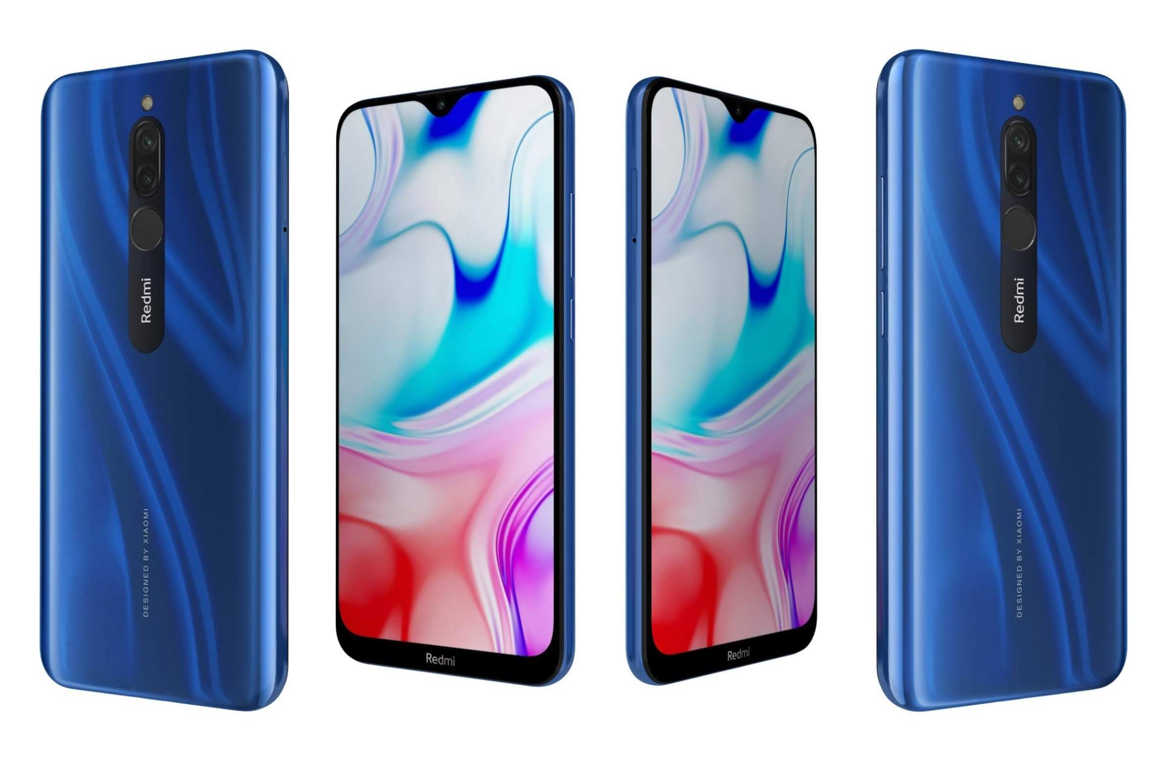 Xiaomi Redmi 8 All Colors - 3D Model by Rever_Art