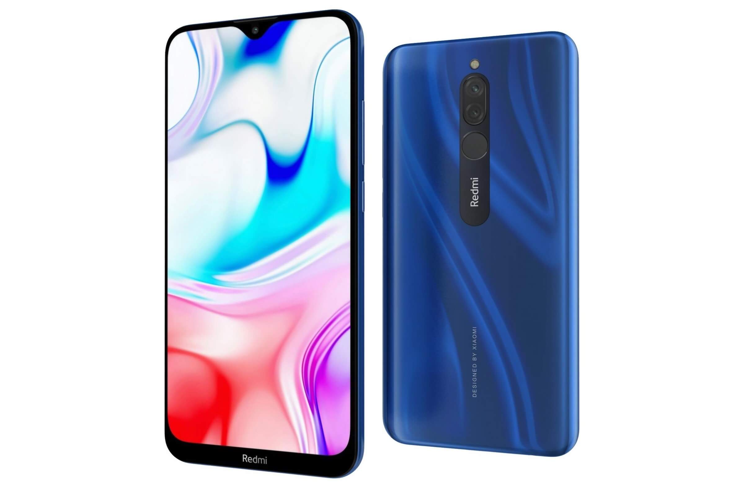 Xiaomi Redmi 8 Sapphire Blue - 3D Model by Rever_Art