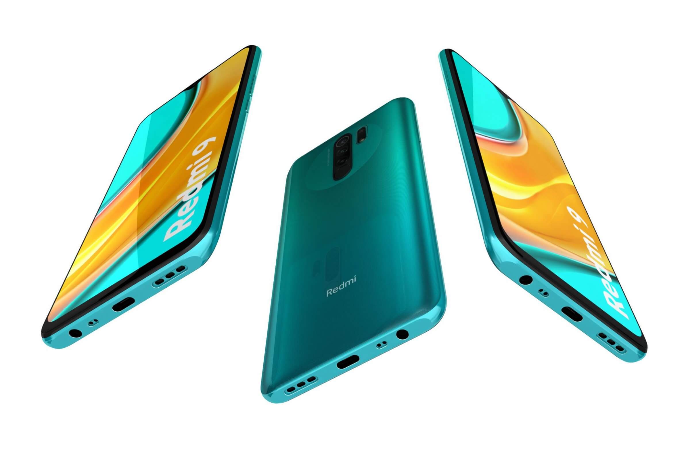 Xiaomi Redmi 9 All Colors - 3D Model by Rever_Art
