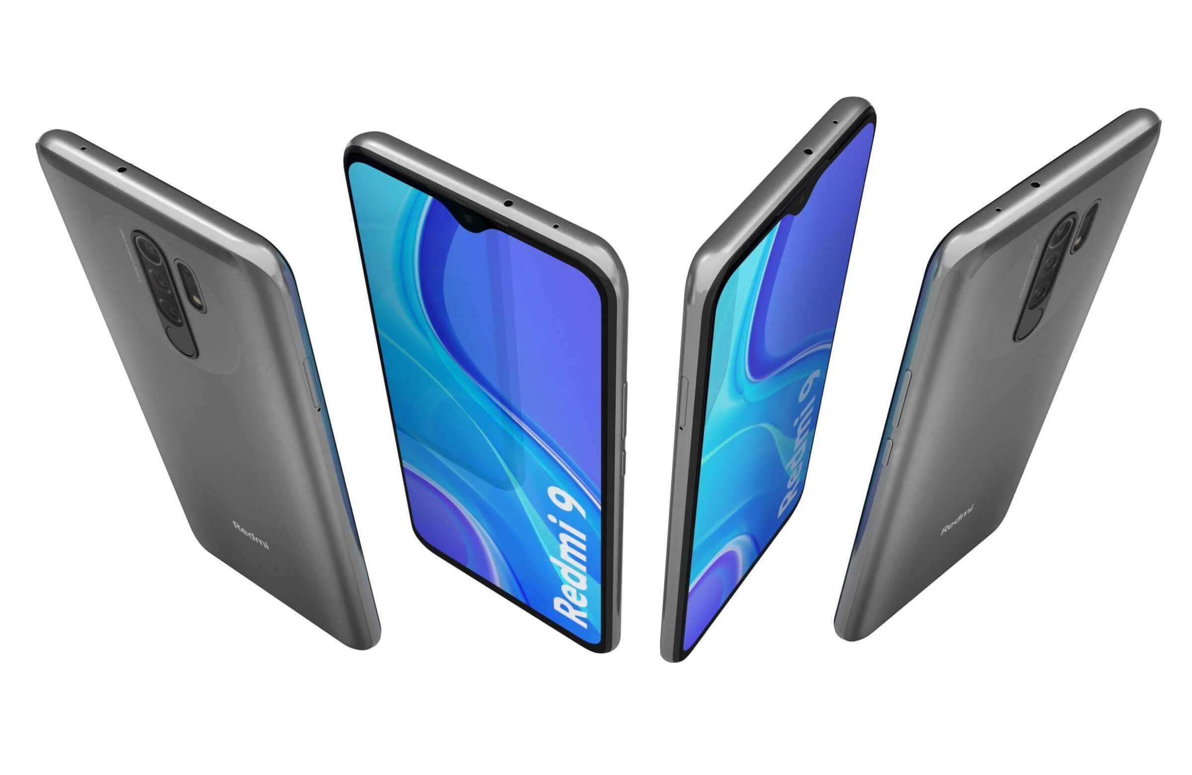 Xiaomi Redmi 9 All Colors - 3D Model by Rever_Art