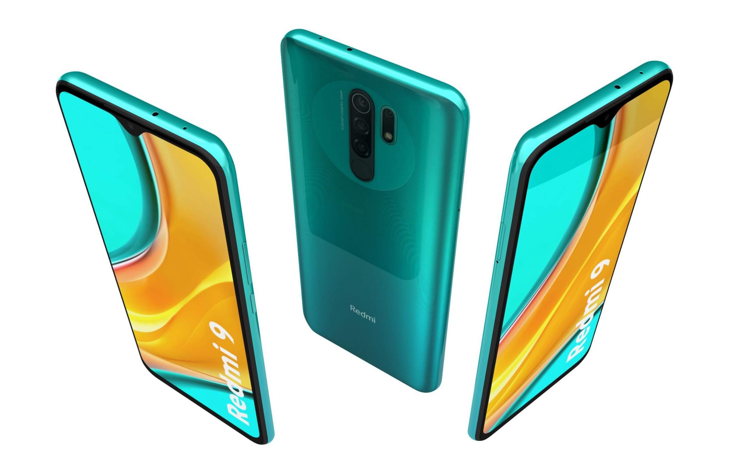 Xiaomi Redmi 9 Ocean Green - 3D Model by Rever_Art