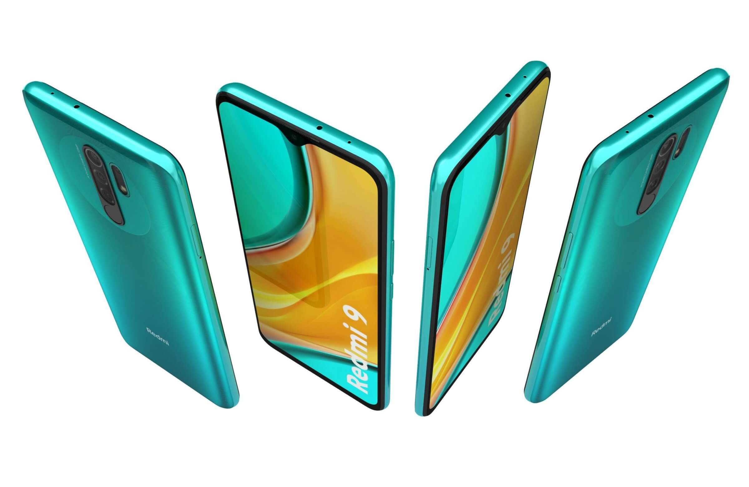 Xiaomi Redmi 9 Ocean Green - 3D Model by Rever_Art