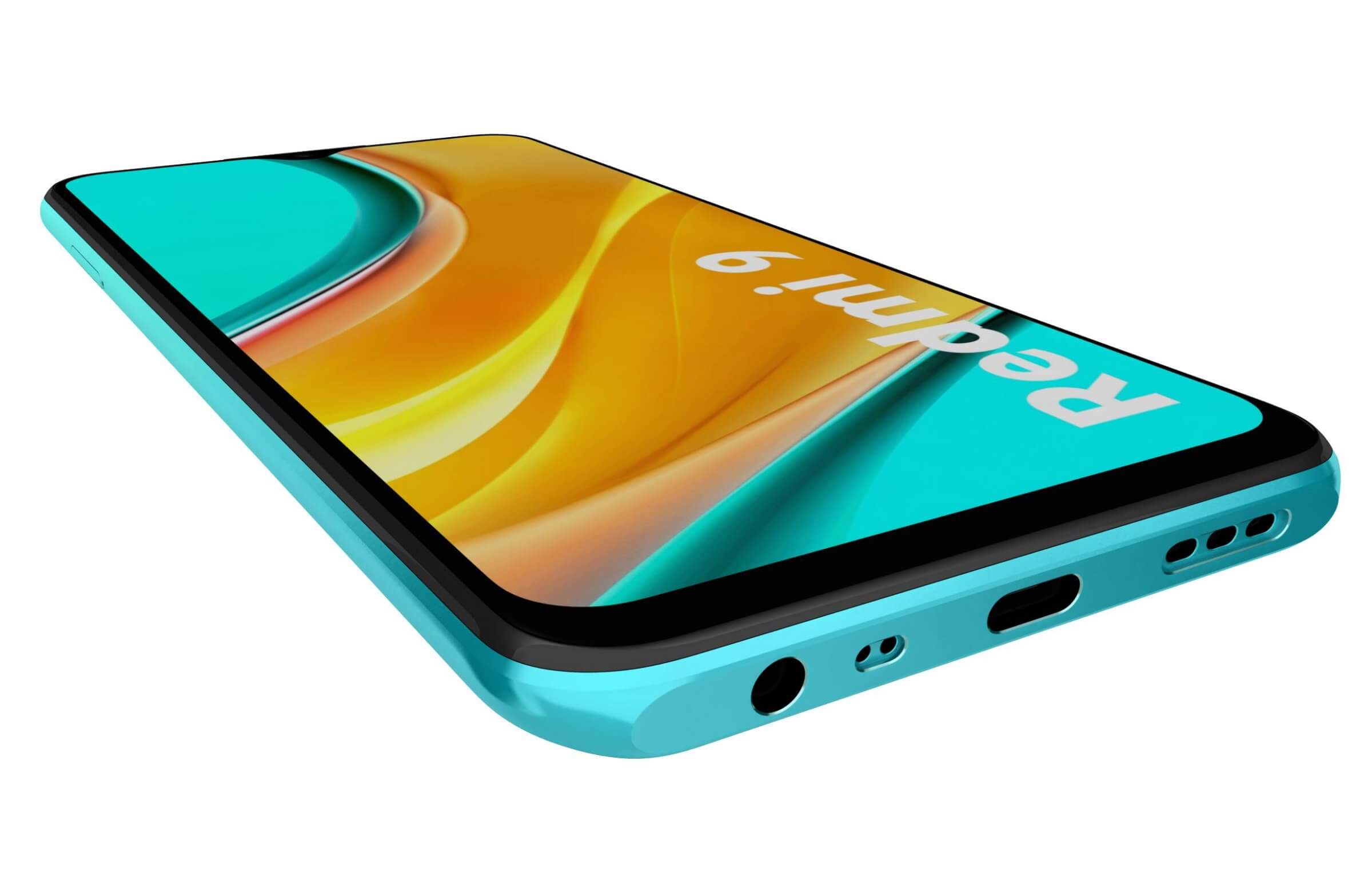 Xiaomi Redmi 9 Ocean Green - 3D Model by Rever_Art