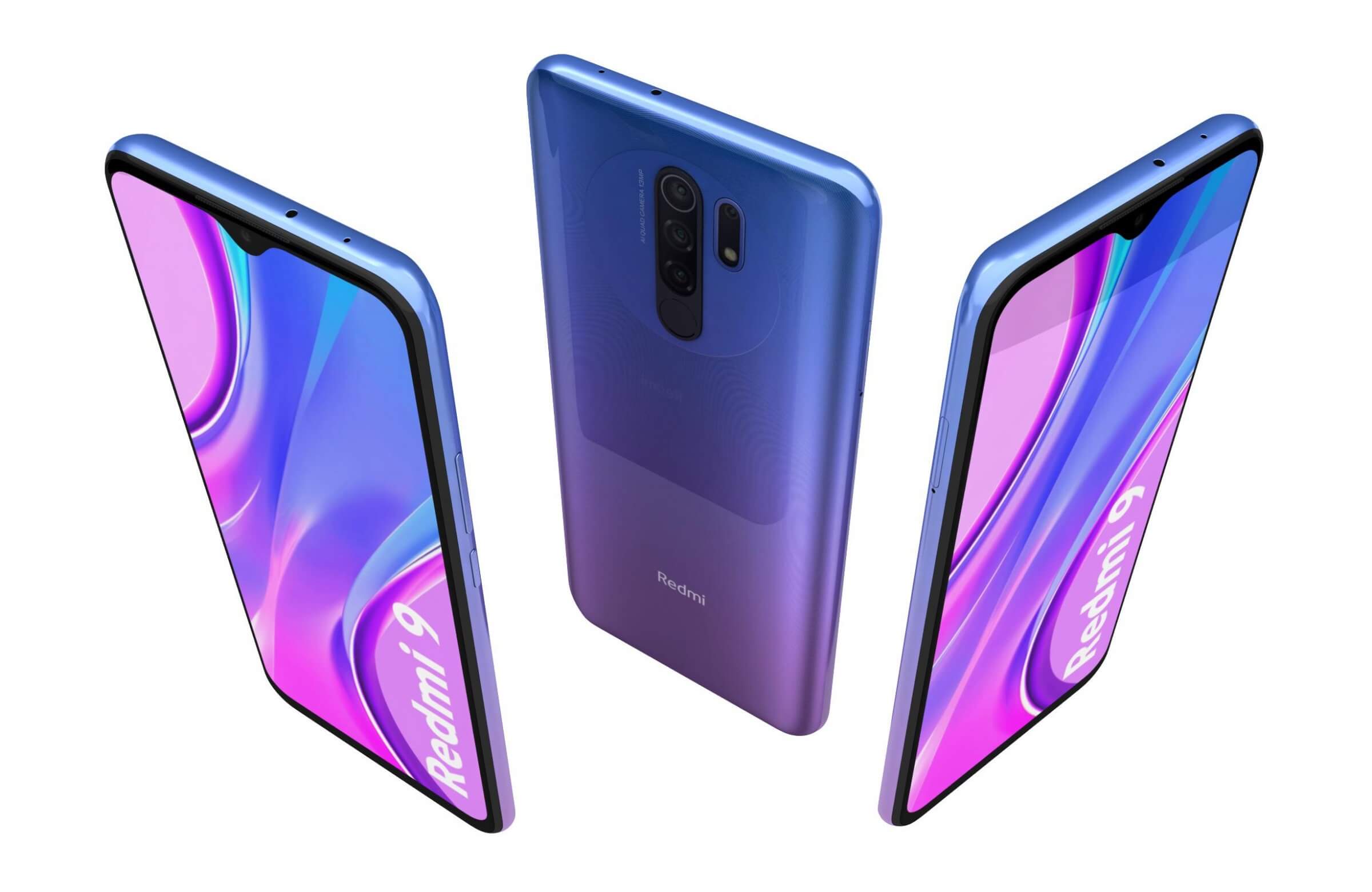 Xiaomi Redmi 9 Sunset Purple - 3D Model by Rever_Art