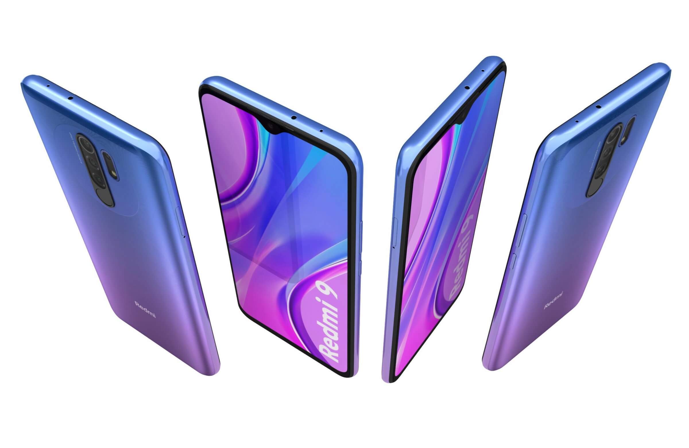 Xiaomi Redmi 9 Sunset Purple - 3D Model by Rever_Art