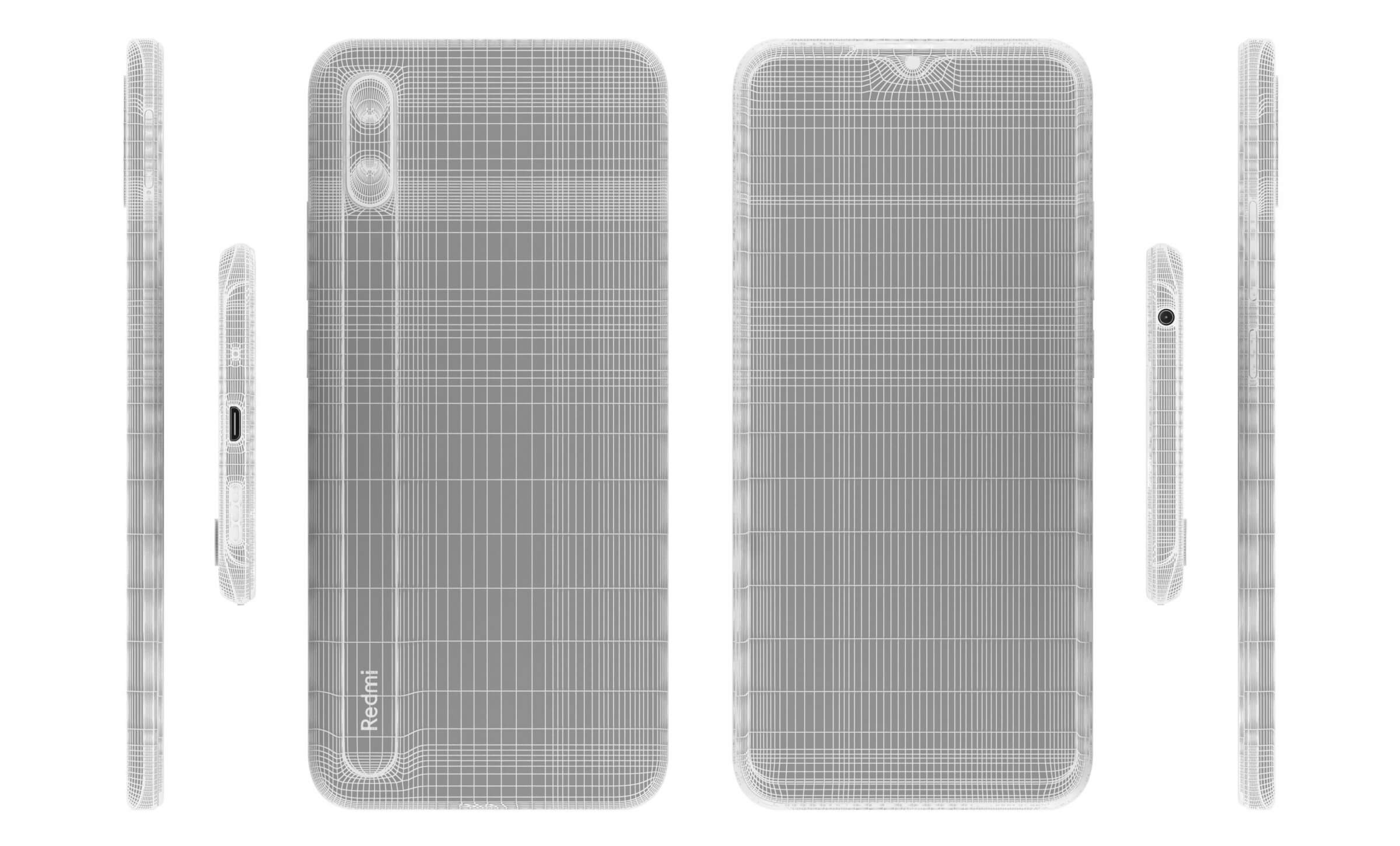 Xiaomi Redmi 9A All Colors - 3D Model by Rever_Art