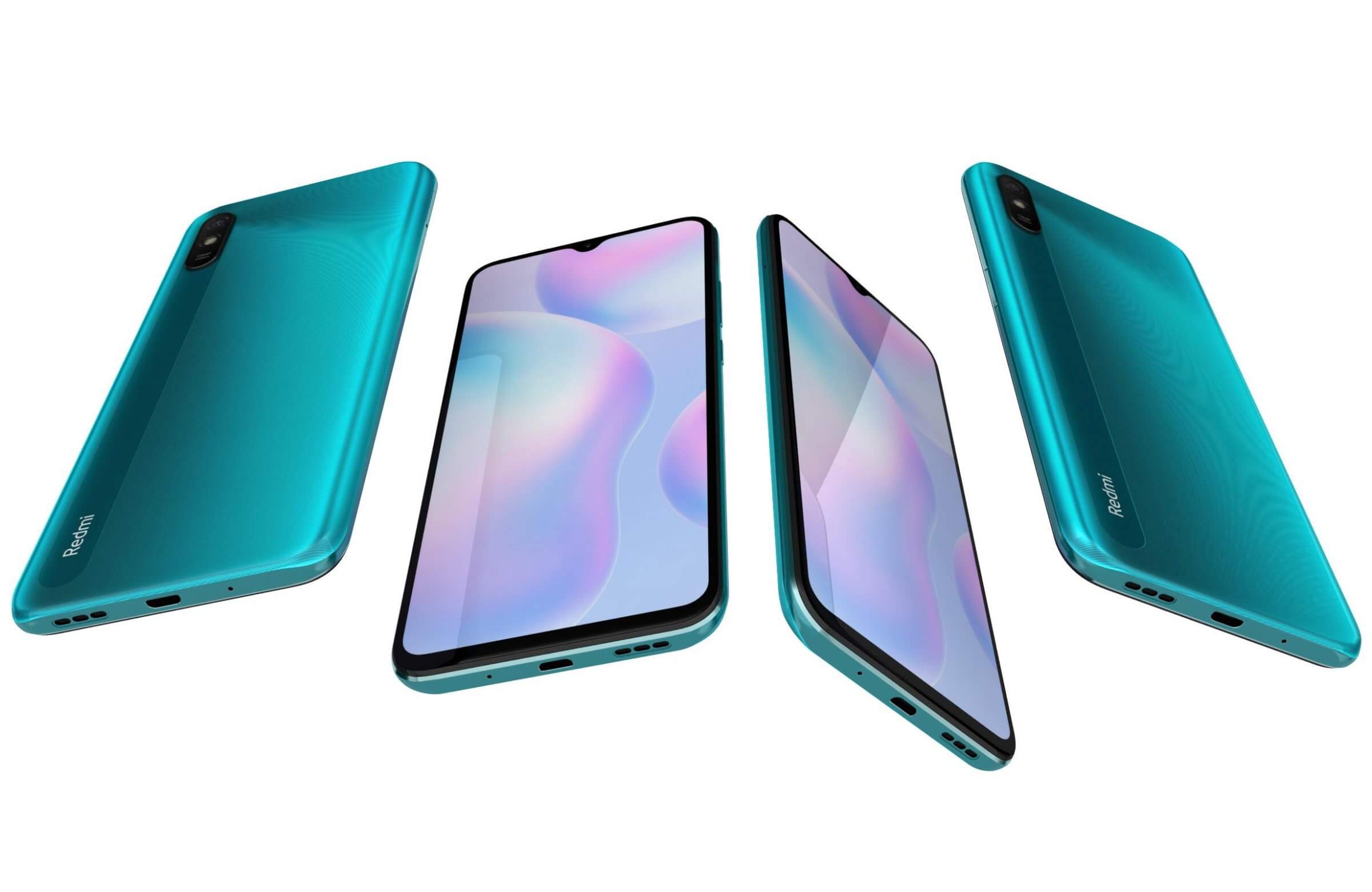 Xiaomi Redmi 9A Ocean Green - 3D Model by Rever_Art