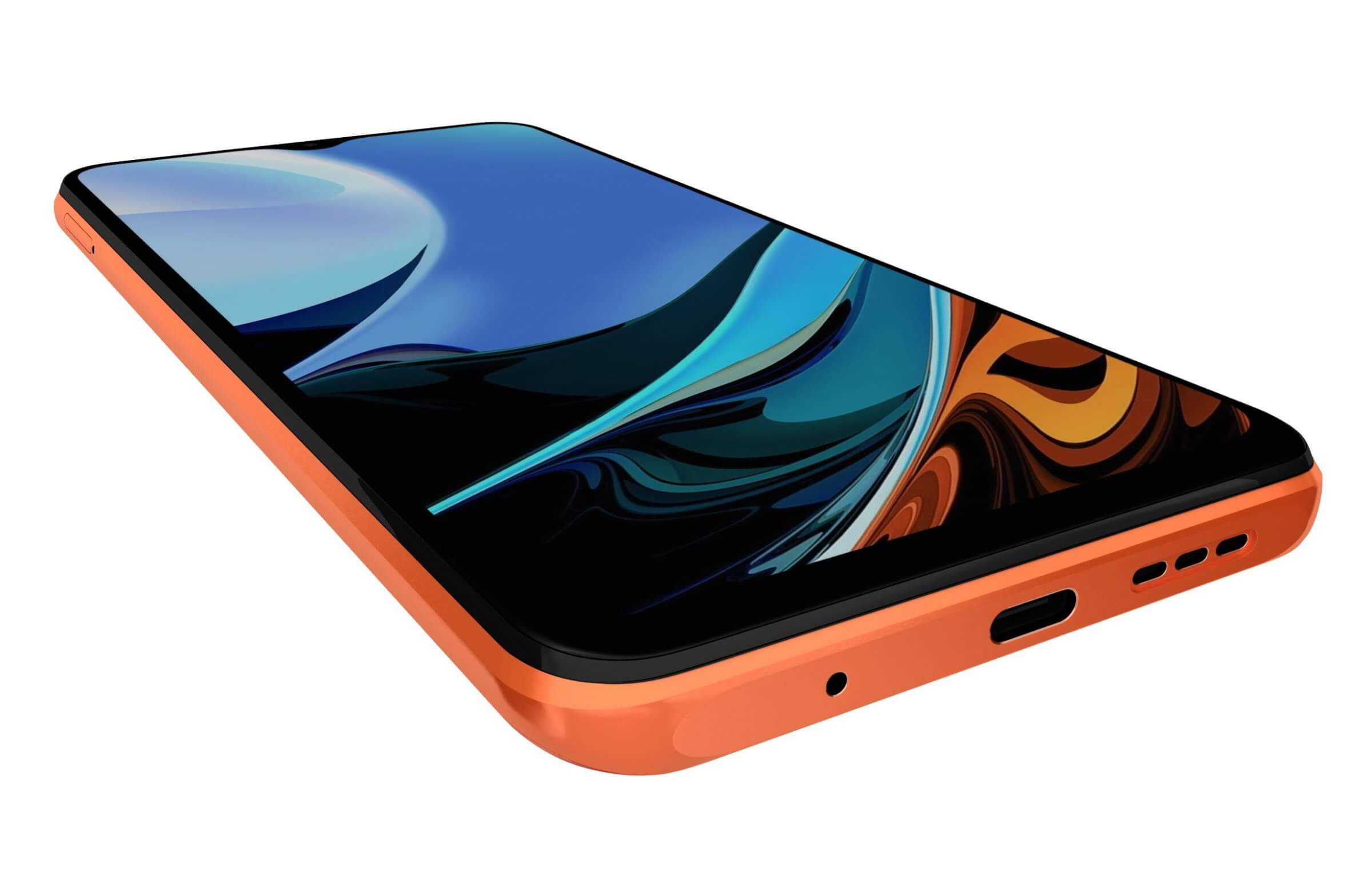 Xiaomi Redmi 9T Sunrise Orange - 3D Model by Rever_Art