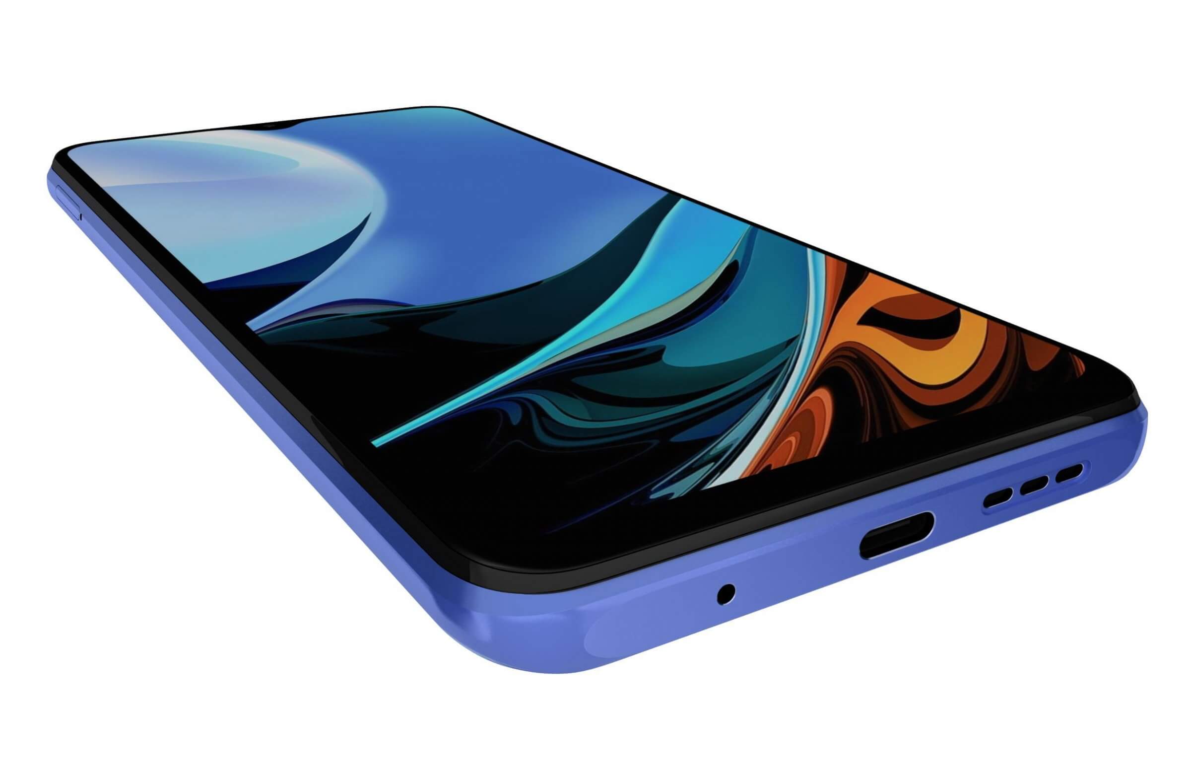 Xiaomi Redmi 9T Twilight Blue - 3D Model by Rever_Art