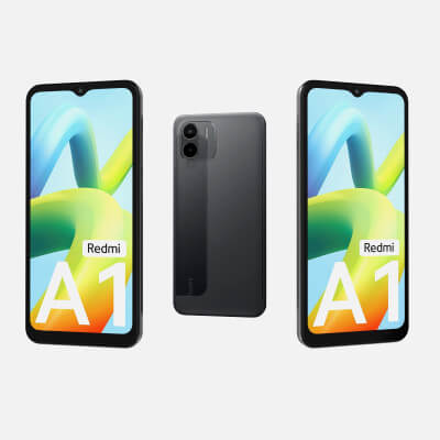 Xiaomi Redmi A1 Black - 3D Model by Rever_Art