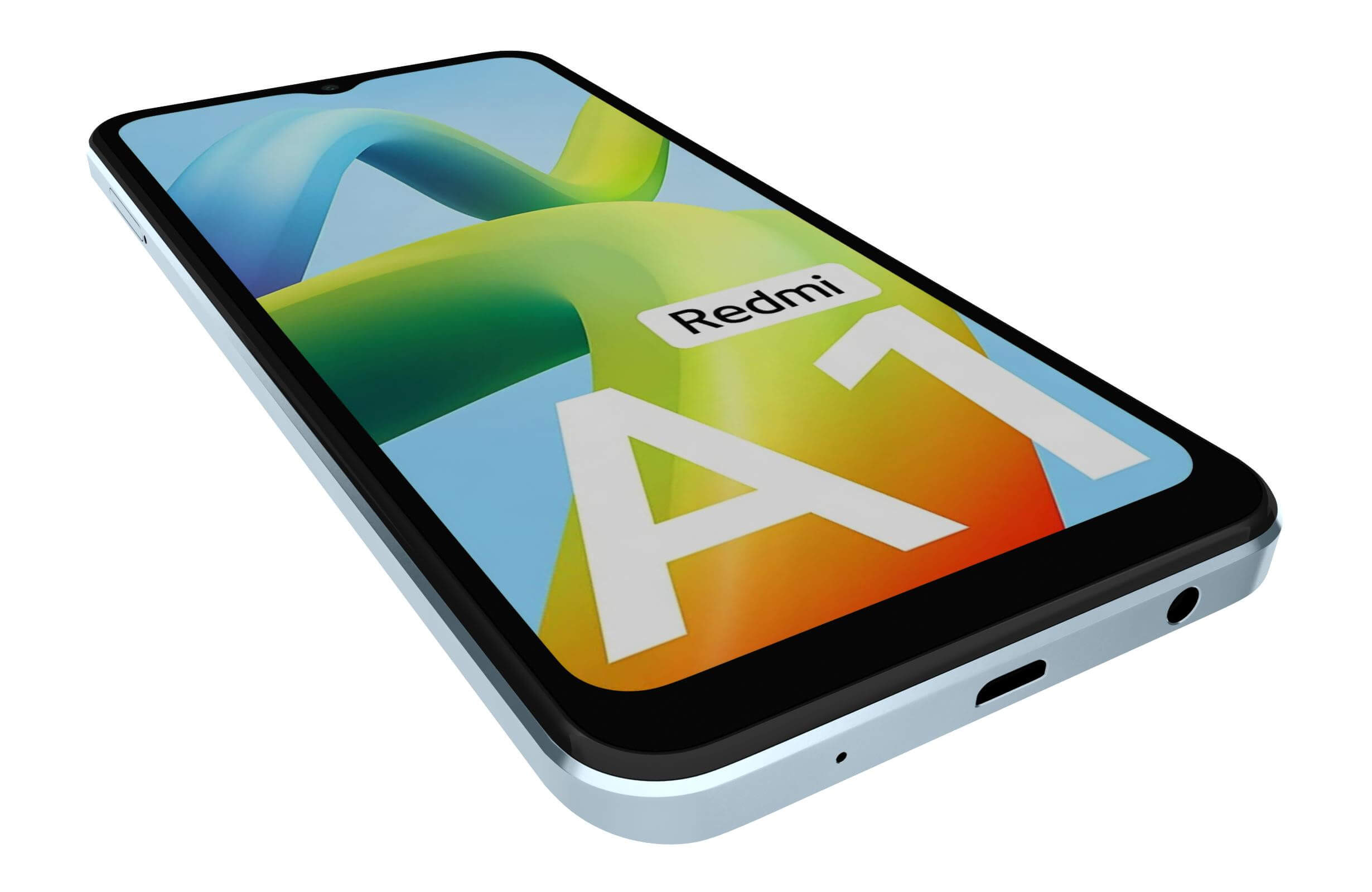 Xiaomi Redmi A1 Blue - 3D Model by Rever_Art