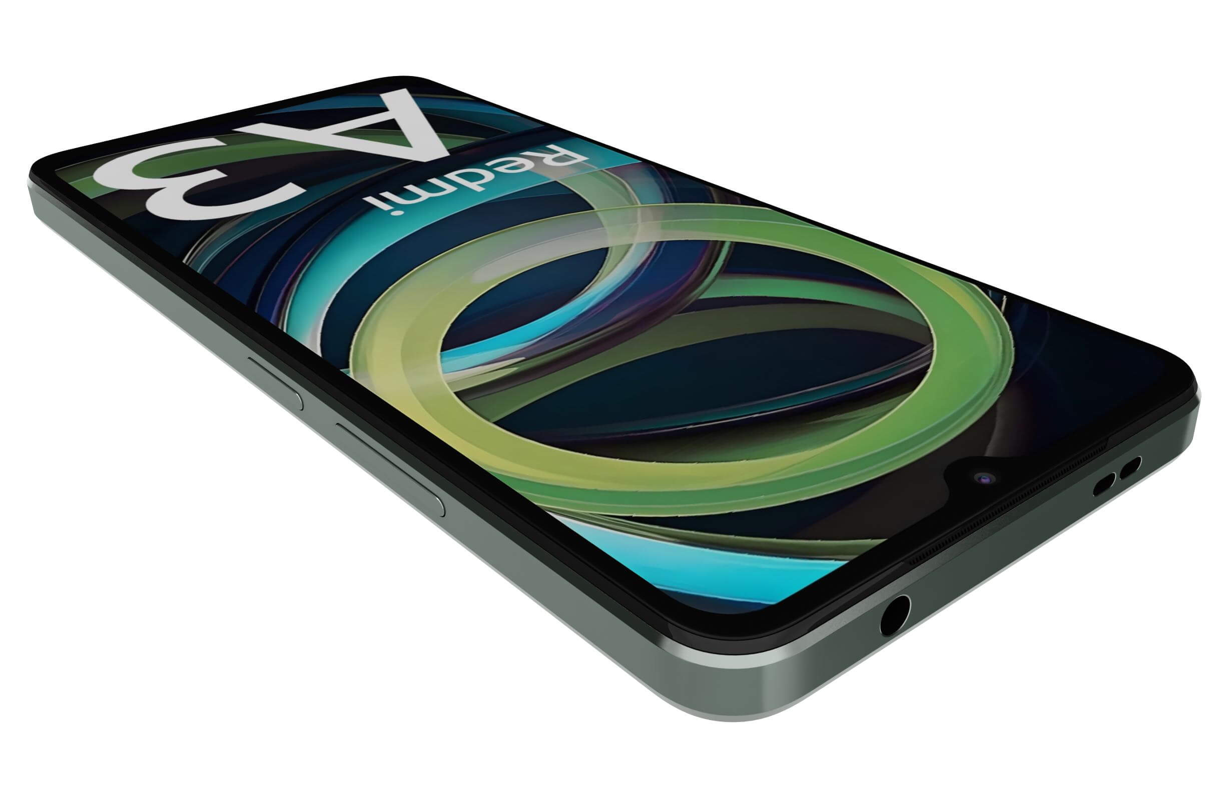 Xiaomi Redmi A3 Green - 3D Model by Rever_Art
