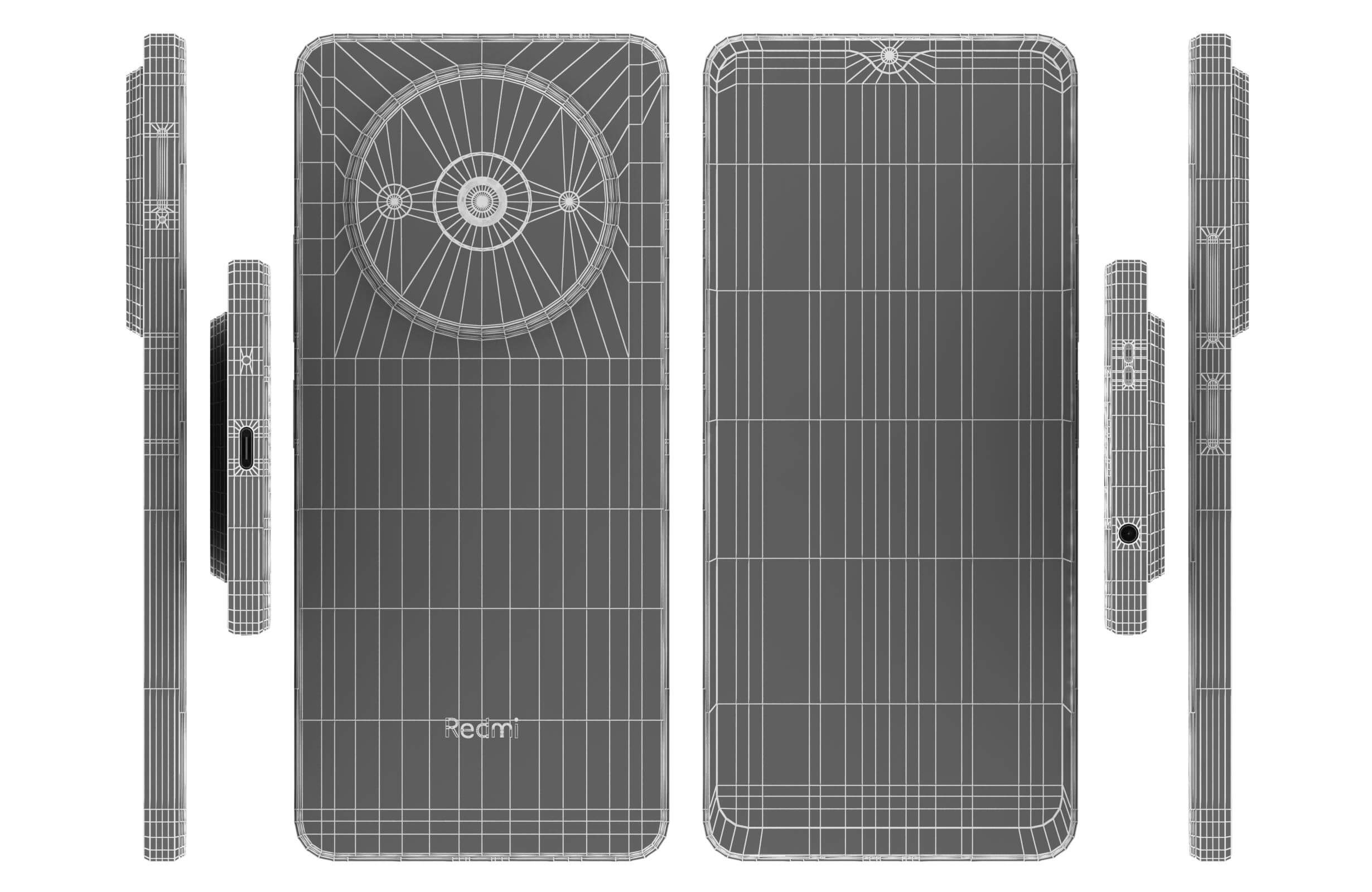 Xiaomi Redmi A3X All Colors - 3D Model by Rever_Art