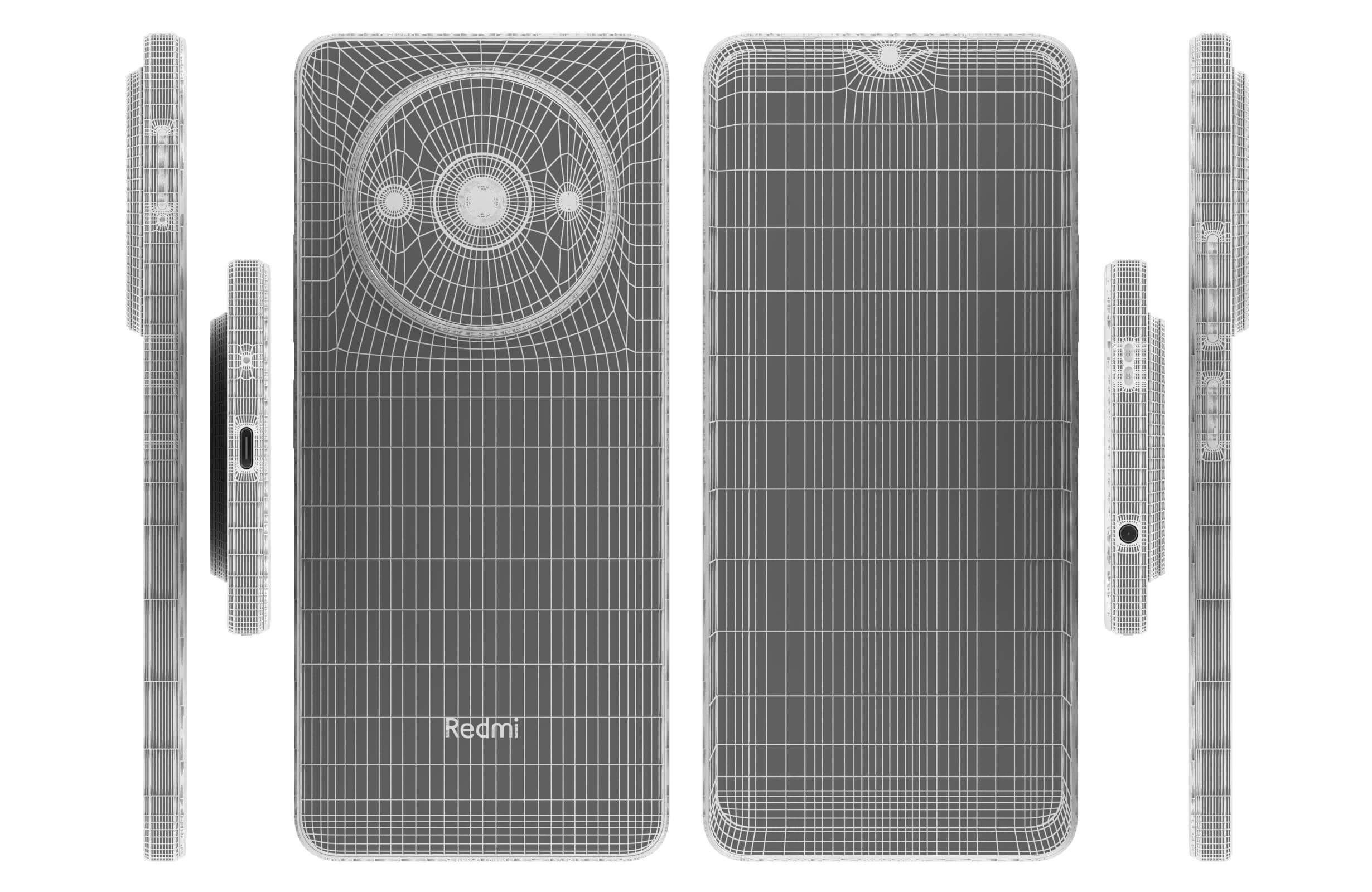 Xiaomi Redmi A3X All Colors - 3D Model by Rever_Art