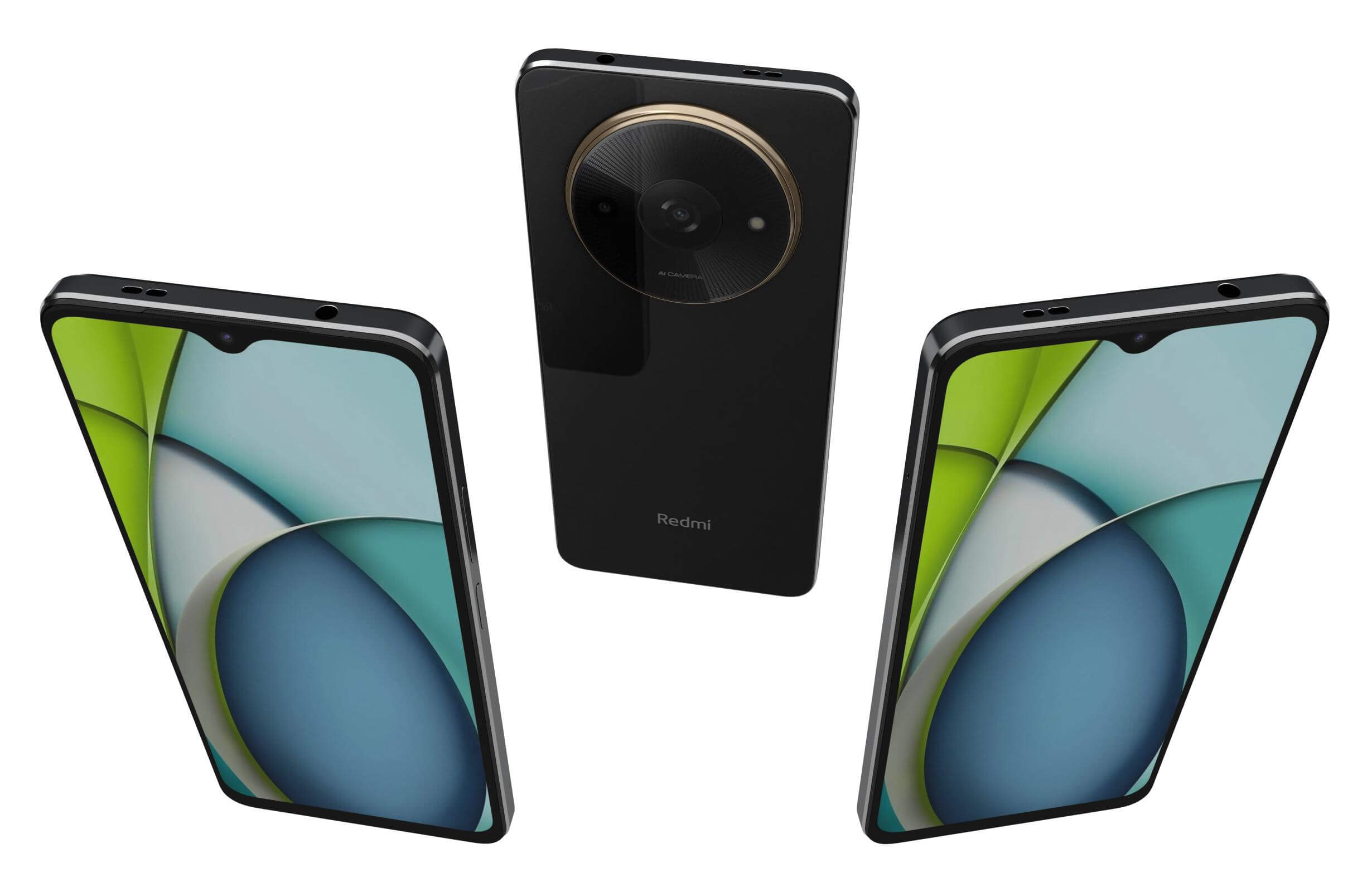 Xiaomi Redmi A3X Midnight Black - 3D Model by Rever_Art