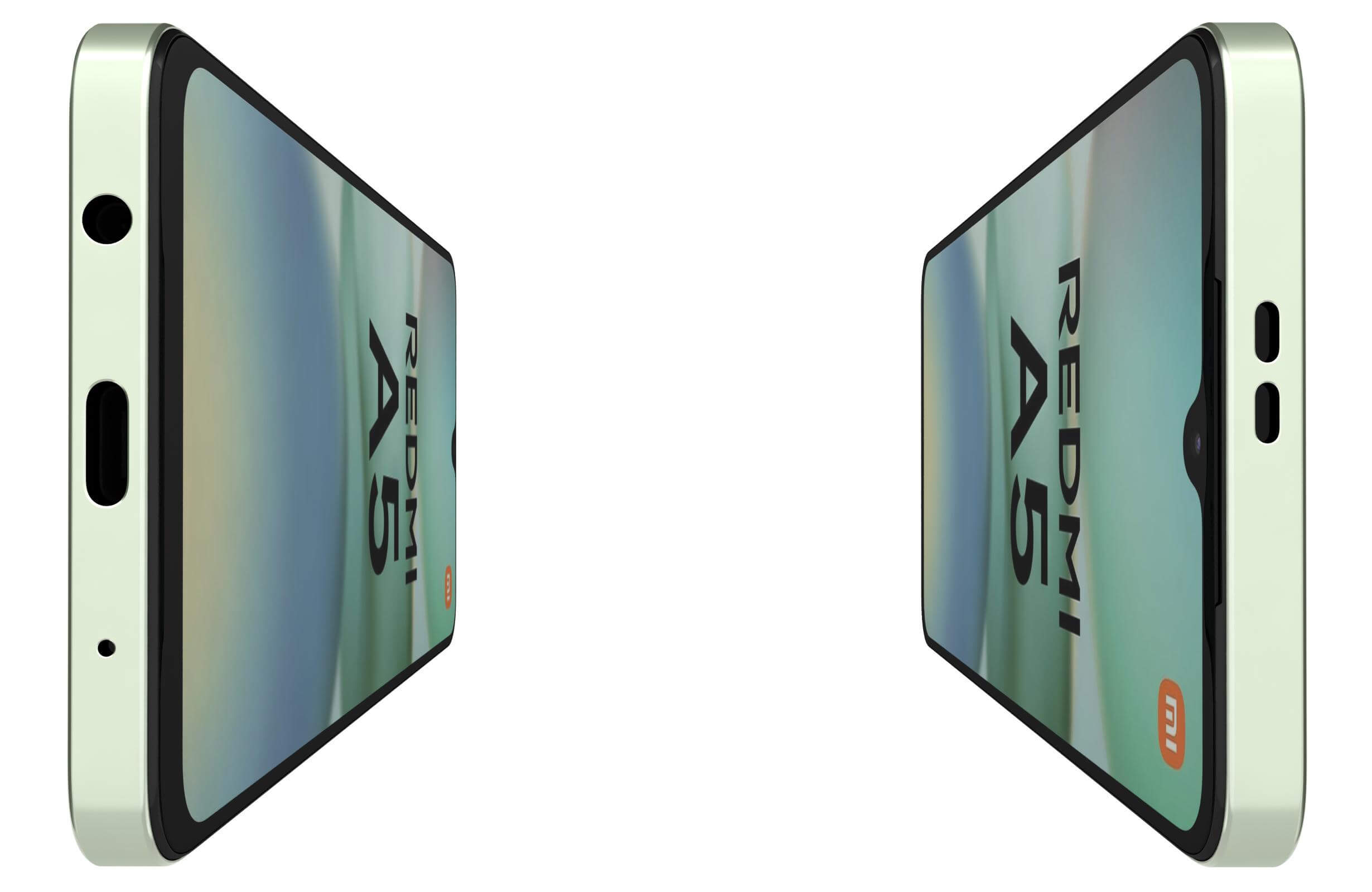 Xiaomi Redmi A5 4G Green - 3D Model by Rever_Art