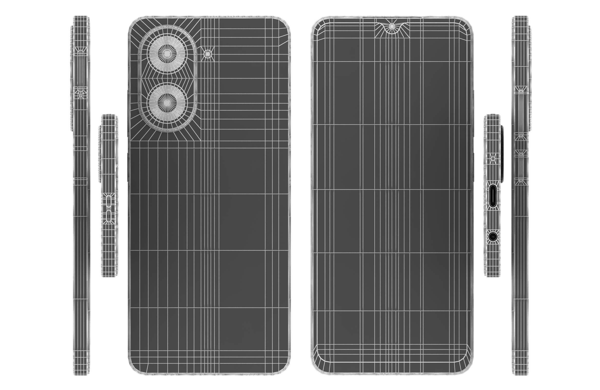 Xiaomi Redmi A5 4G Green - 3D Model by Rever_Art