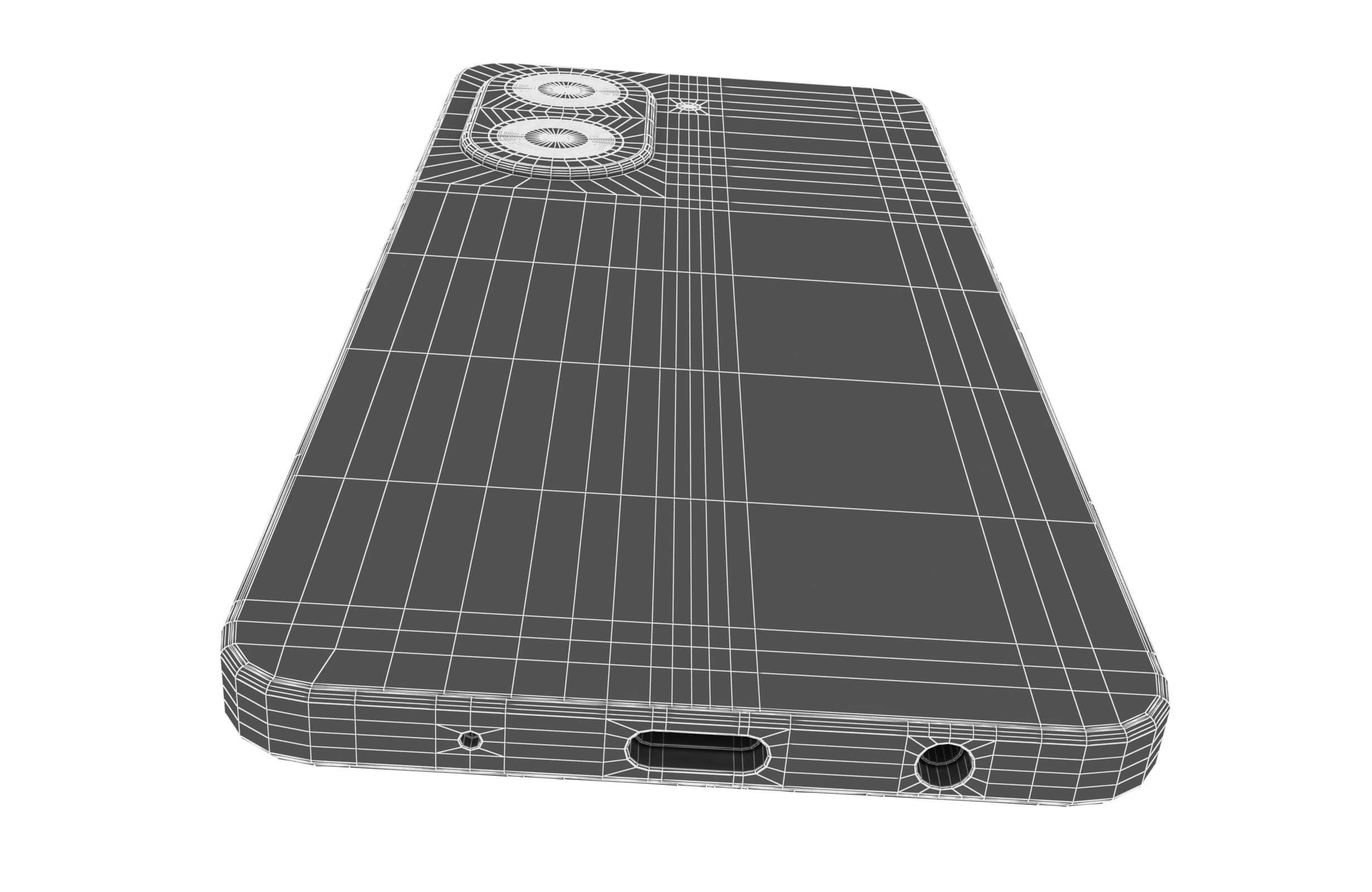 Xiaomi Redmi A5 4G Green - 3D Model by Rever_Art