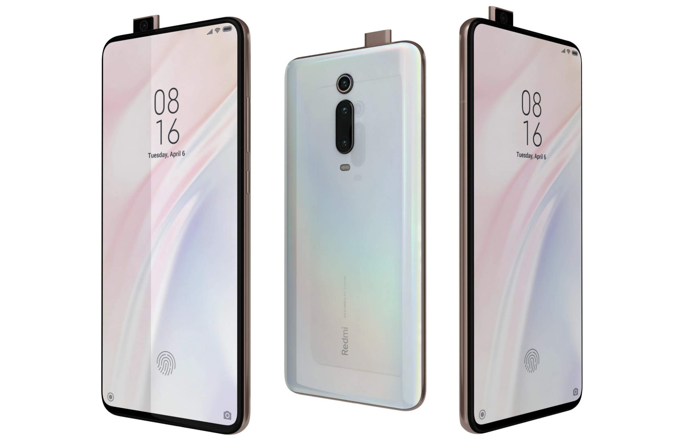 Xiaomi Redmi K20 Pro All Colors - 3D Model by Rever_Art