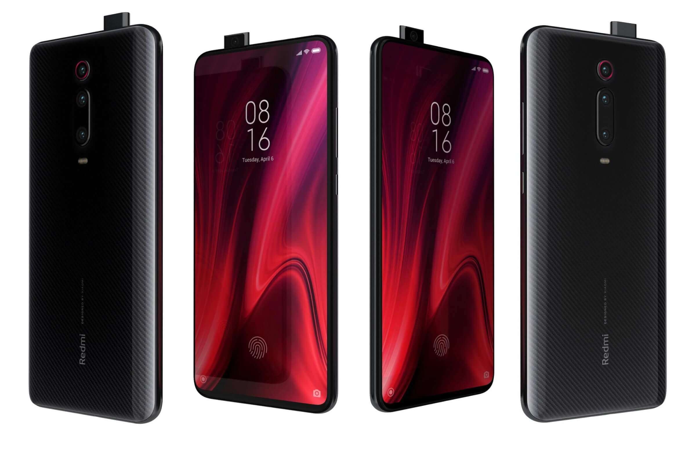 Xiaomi Redmi K20 Pro All Colors - 3D Model by Rever_Art