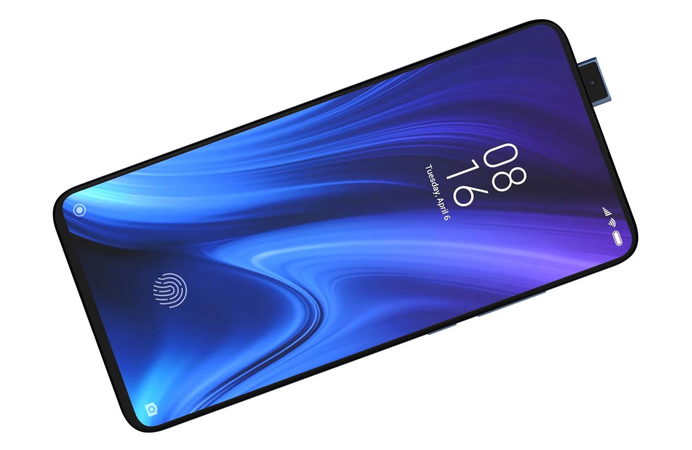 Xiaomi Redmi K20 Pro Glacier Blue - 3D Model by Rever_Art