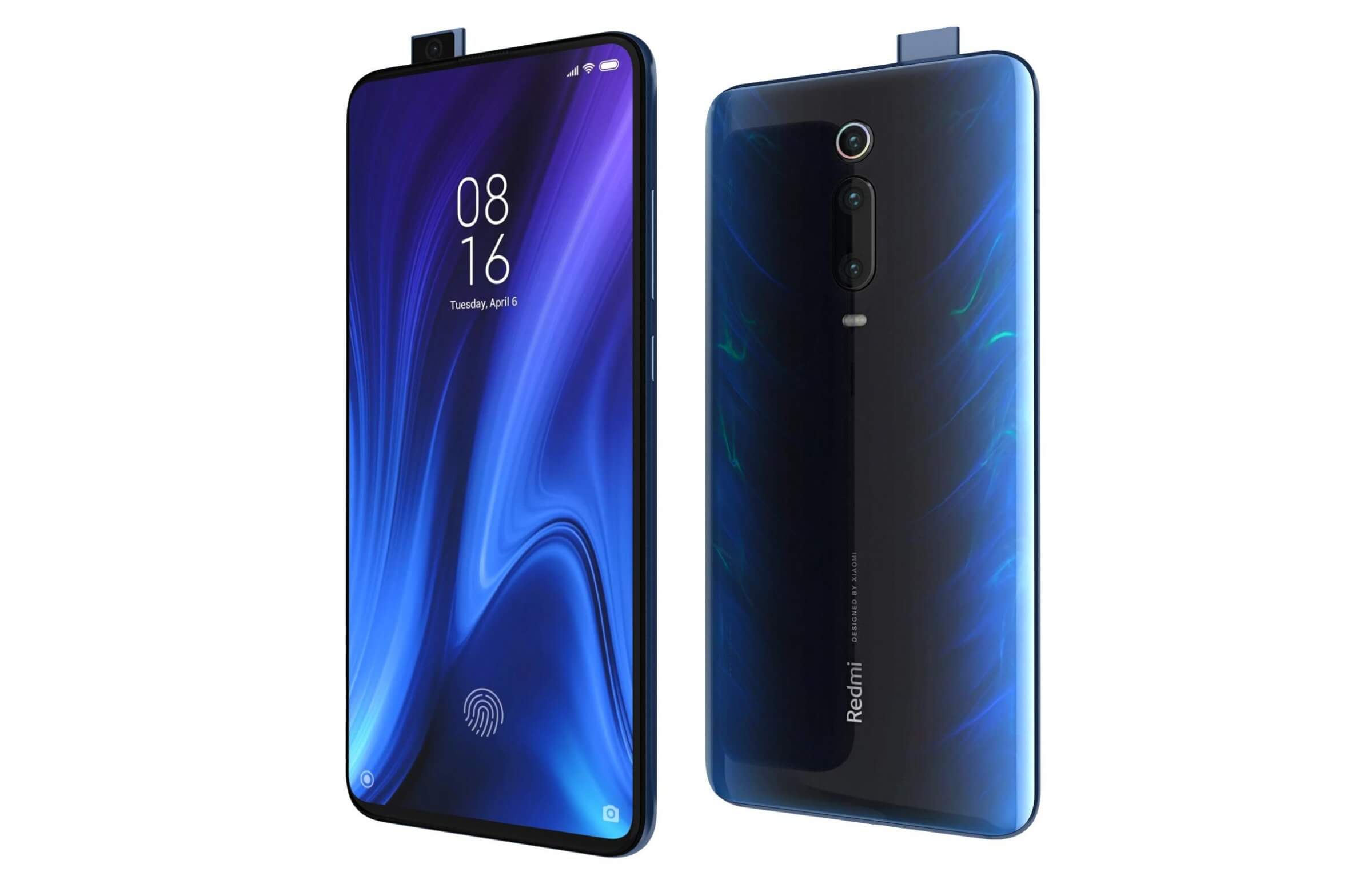 Xiaomi Redmi K20 Pro Glacier Blue - 3D Model by Rever_Art