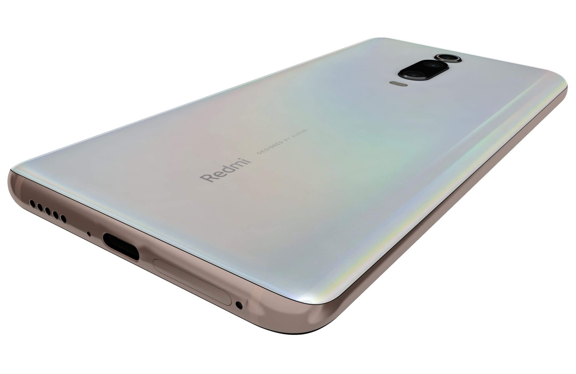 Xiaomi Redmi K20 Pro Pearl White - 3D Model by Rever_Art