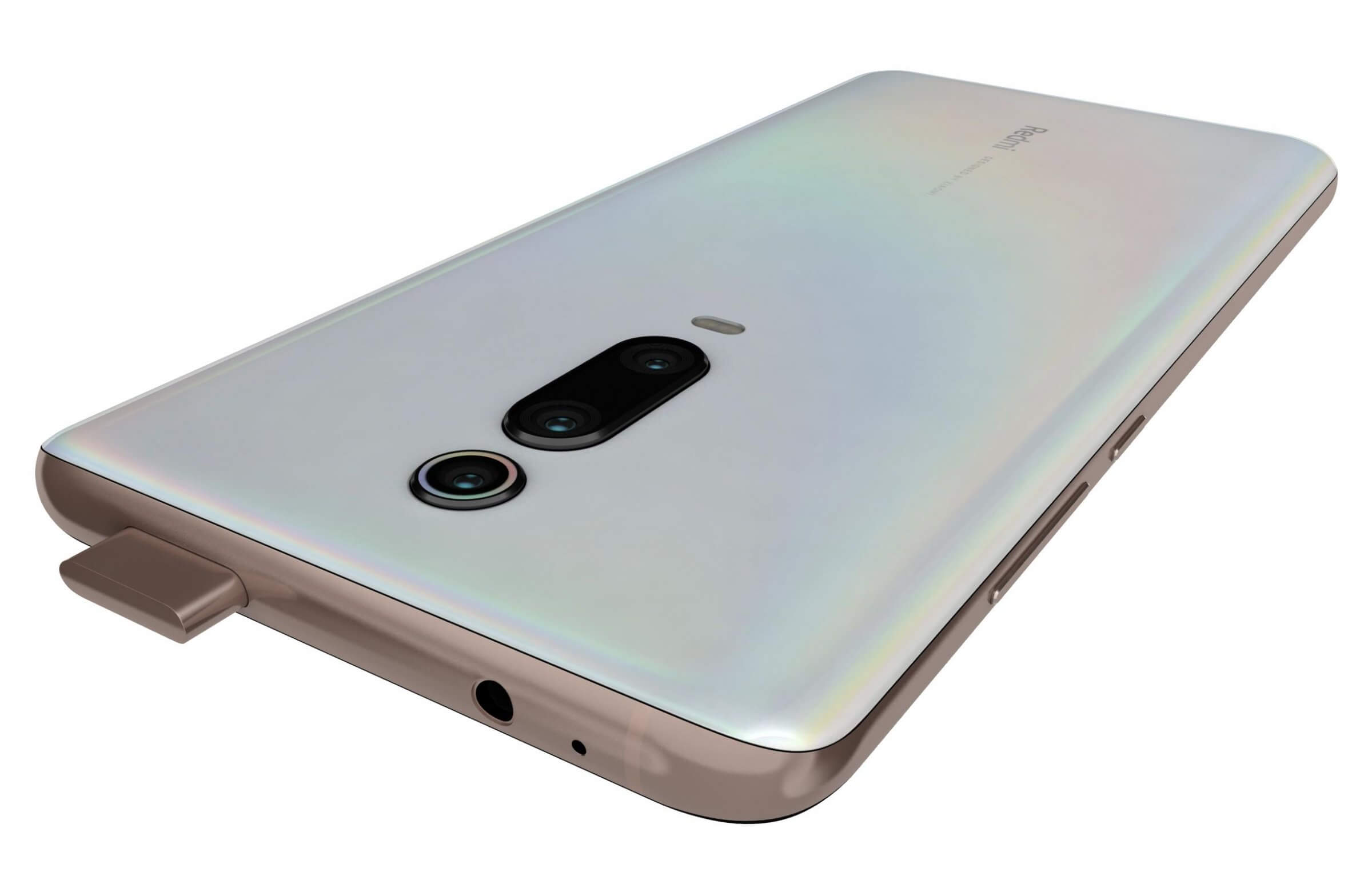 Xiaomi Redmi K20 Pro Pearl White - 3D Model by Rever_Art