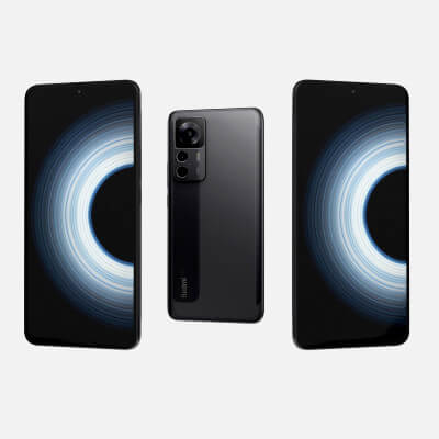 Xiaomi Redmi K50 Ultra Black - 3D Model by Rever_Art