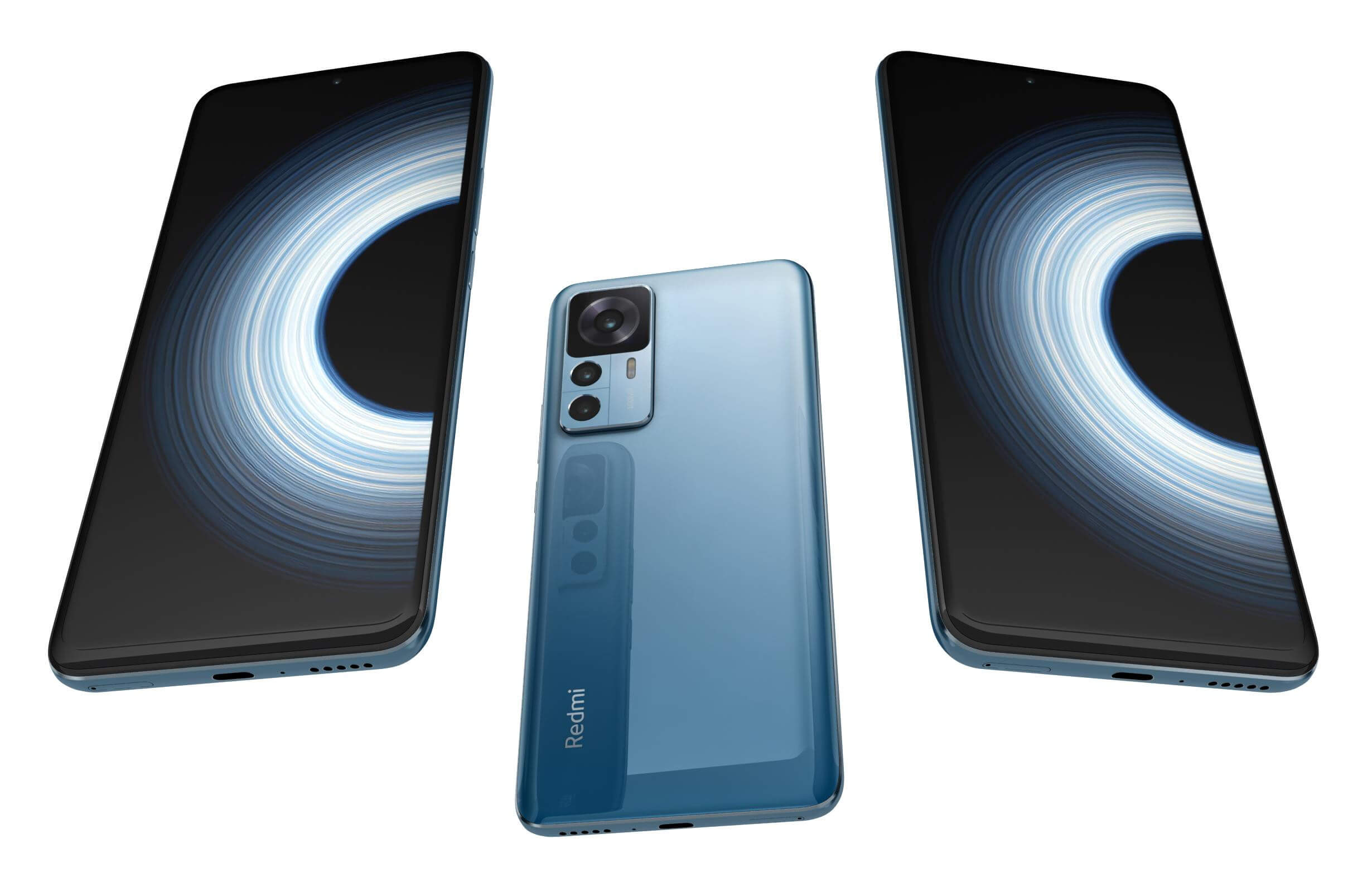 Xiaomi Redmi K50 Ultra Blue - 3D Model by Rever_Art