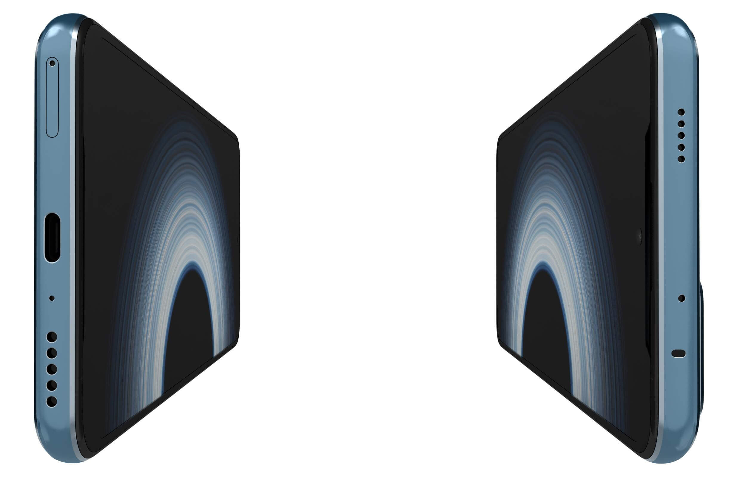 Xiaomi Redmi K50 Ultra Blue - 3D Model by Rever_Art