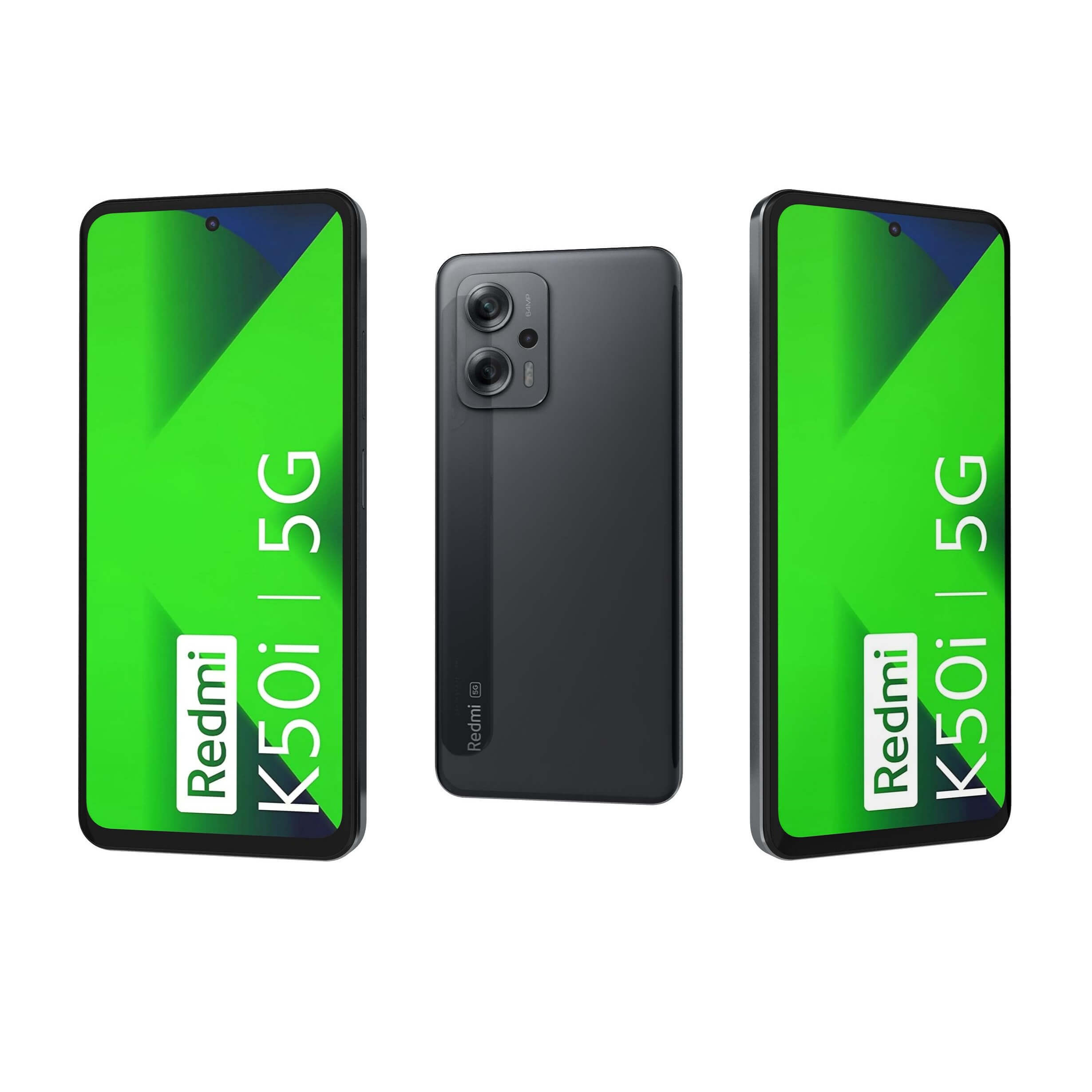 Xiaomi Redmi K50i Black - 3D Model by Rever_Art