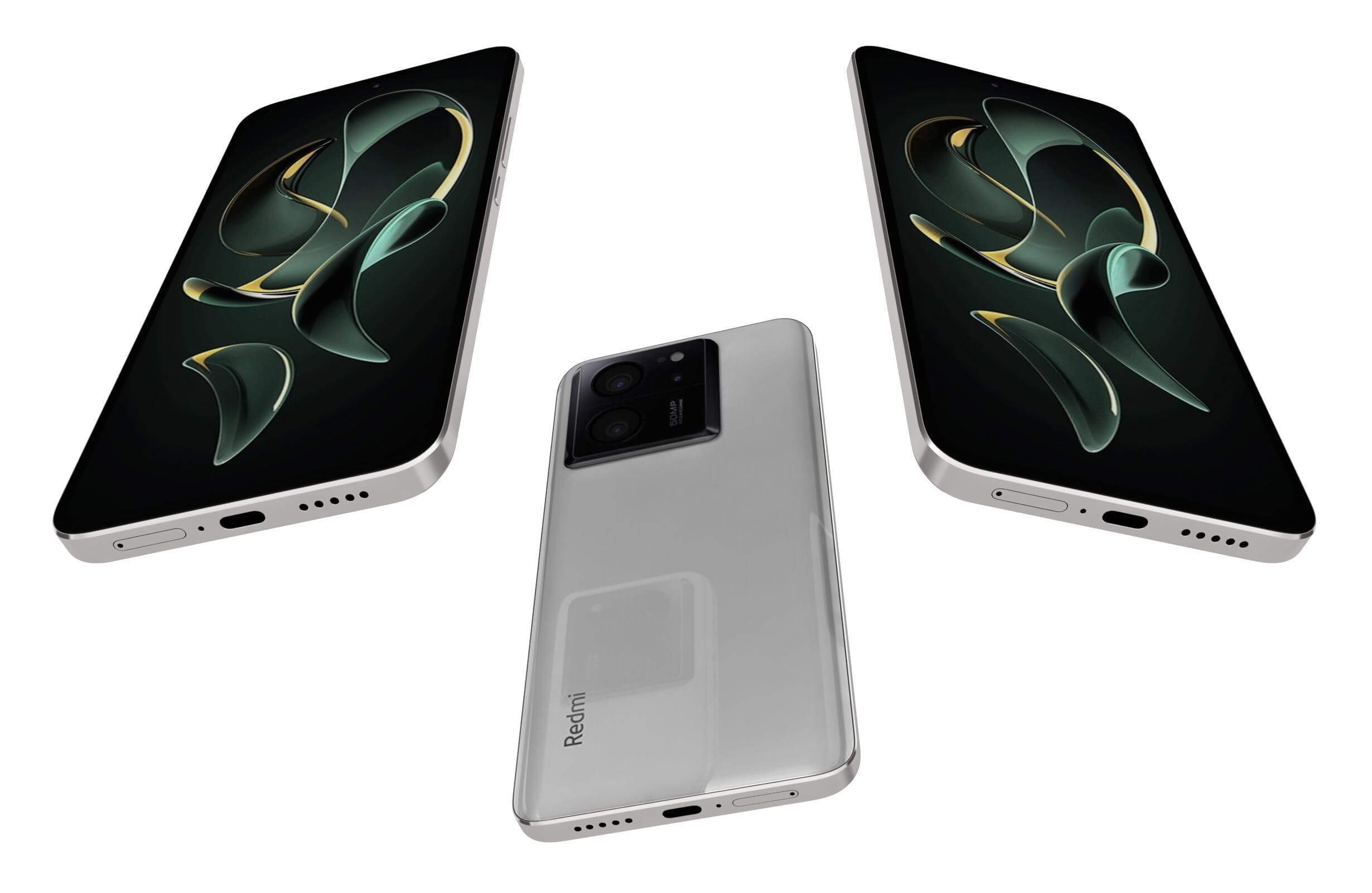 Xiaomi Redmi K60 Ultra White - 3D Model by Rever_Art