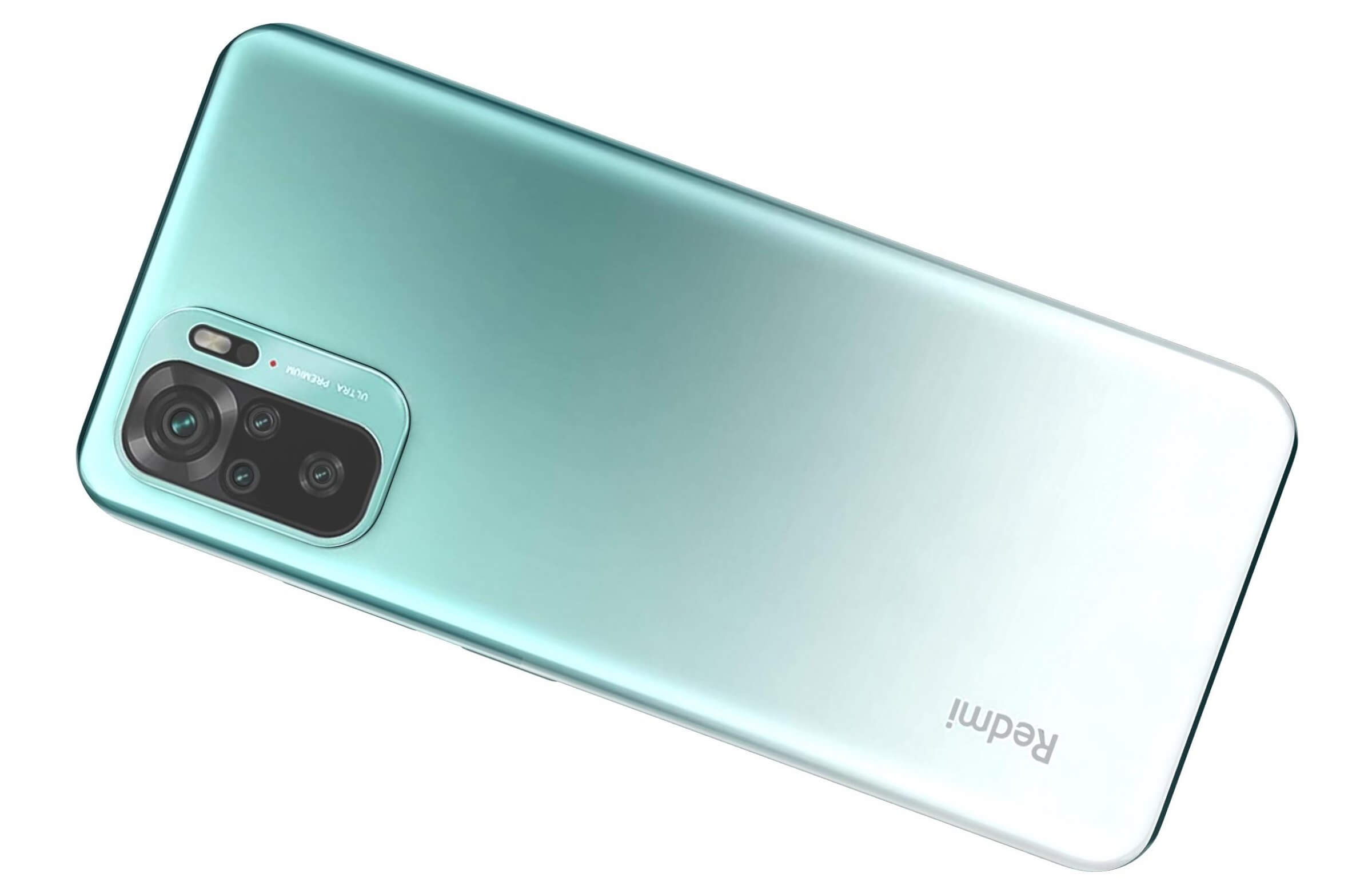 Xiaomi Redmi Note 10 Aqua Green - 3D Model by Rever_Art