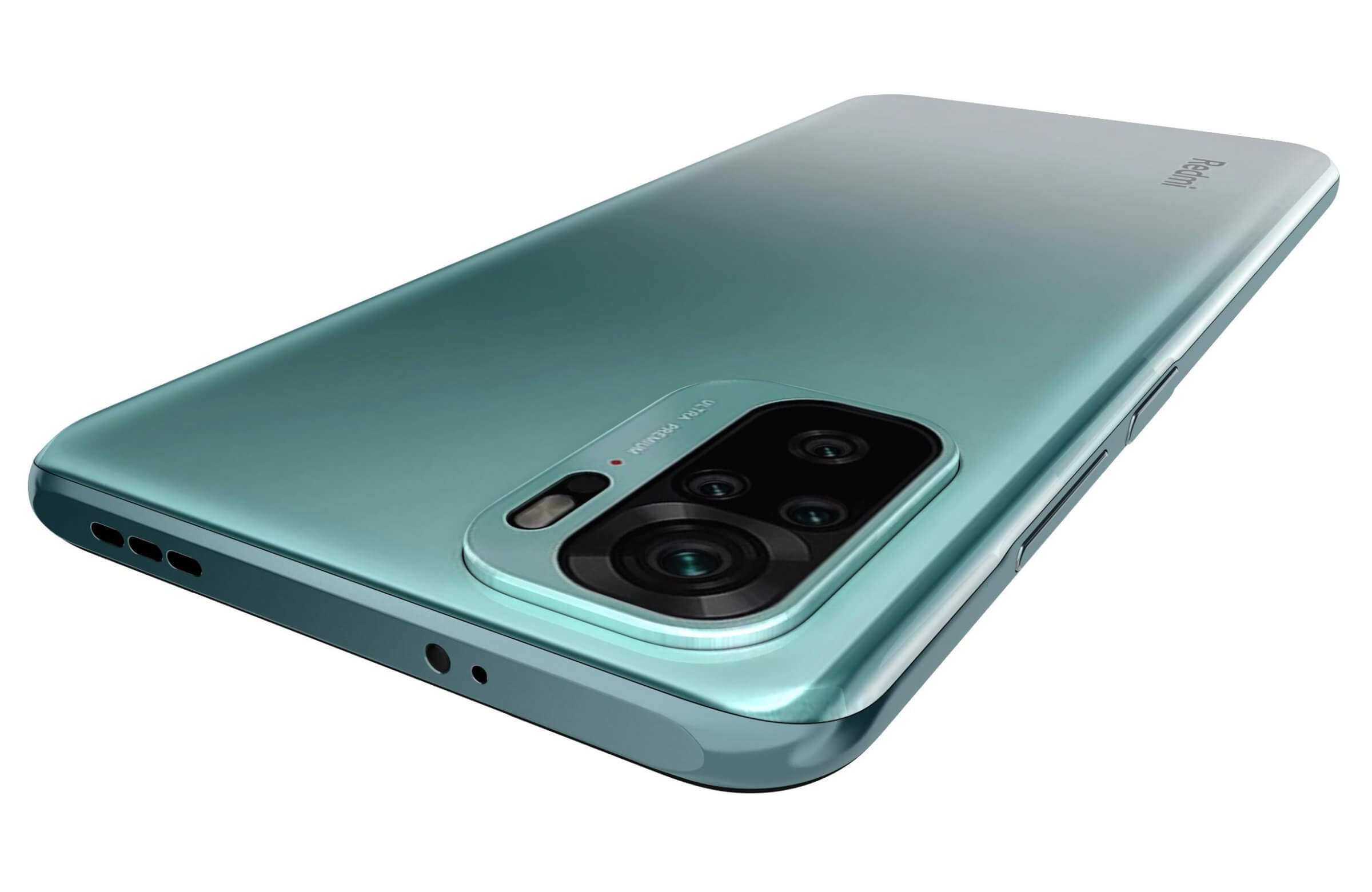 Xiaomi Redmi Note 10 Aqua Green - 3D Model by Rever_Art