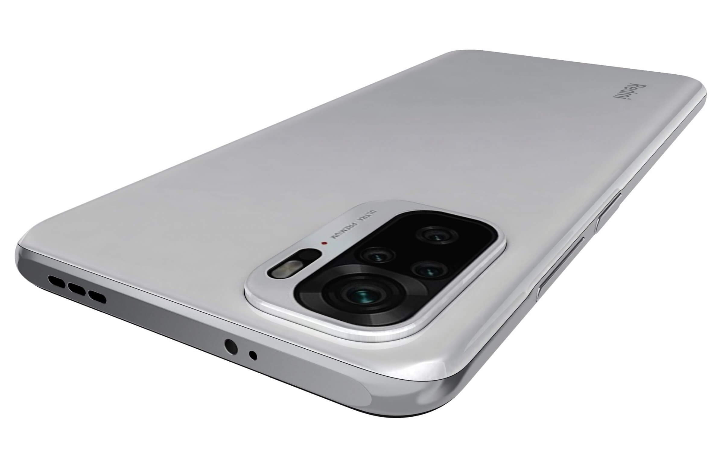 Xiaomi Redmi Note 10 Frost White - 3D Model by Rever_Art