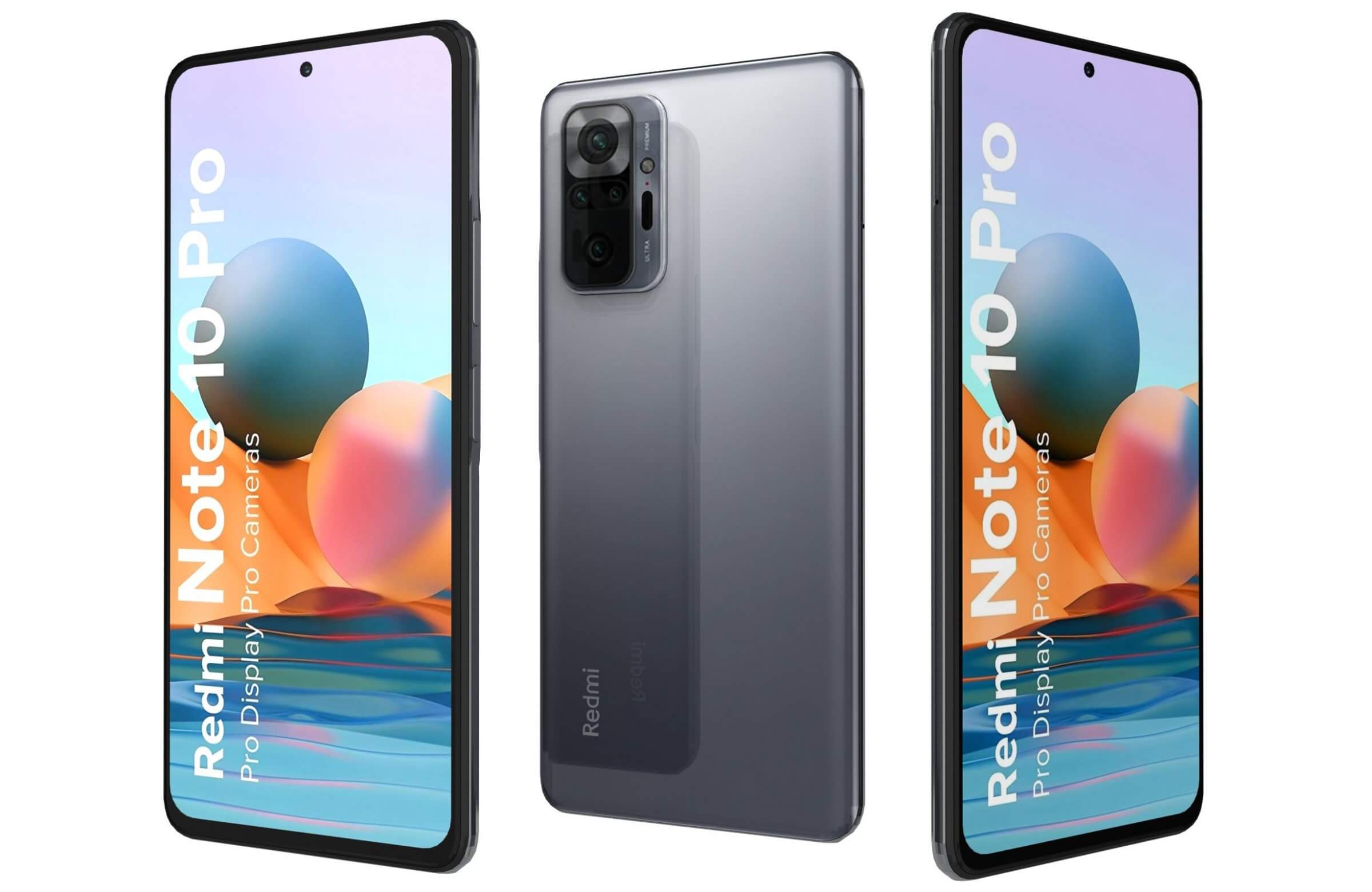 Xiaomi Redmi Note 10 Pro And Max - 3D Model by Rever_Art