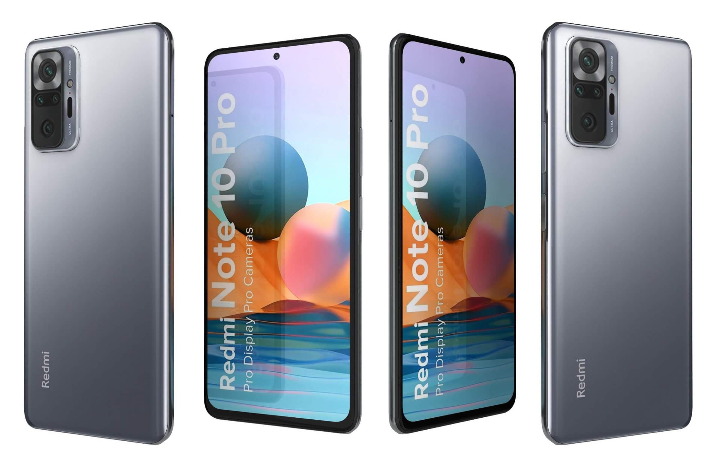 Xiaomi Redmi Note 10 Pro And Max - 3D Model by Rever_Art