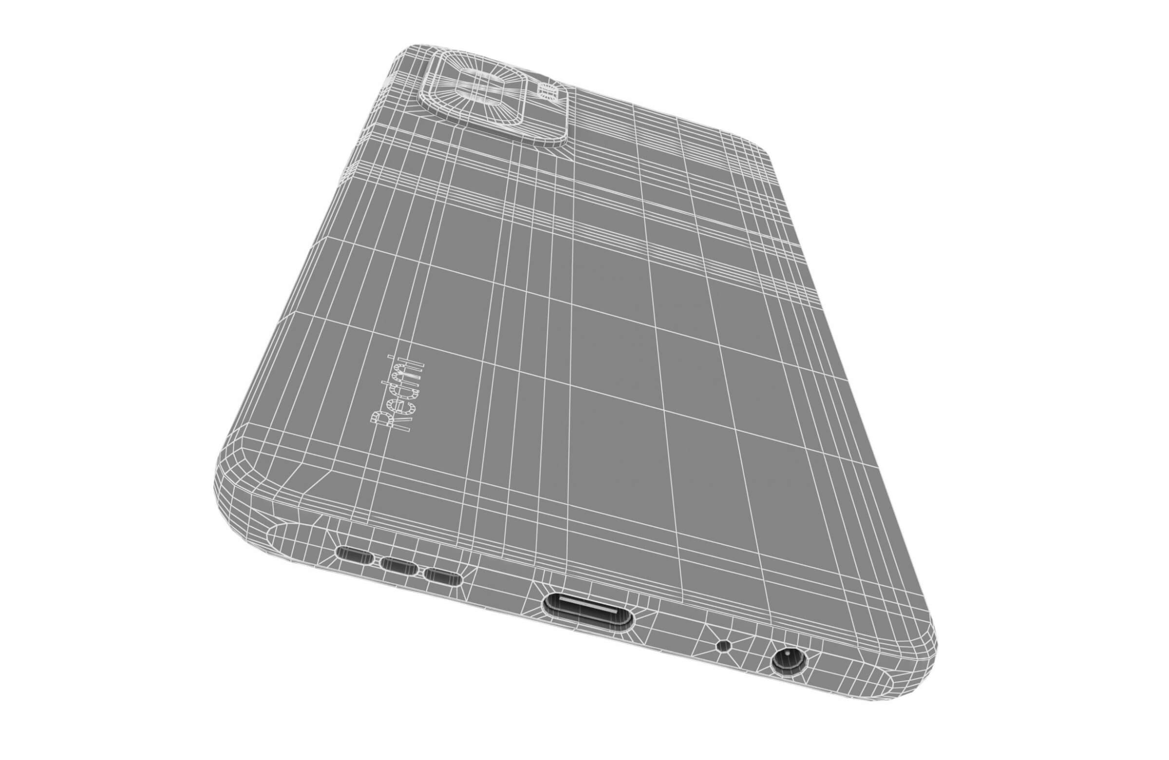 Xiaomi Redmi Note 10 Shadow Black - 3D Model by Rever_Art