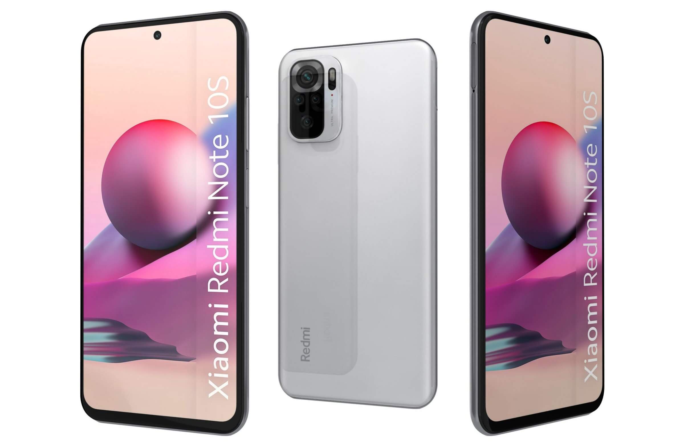 Xiaomi Redmi Note 10S All Colors - 3D Model by Rever_Art