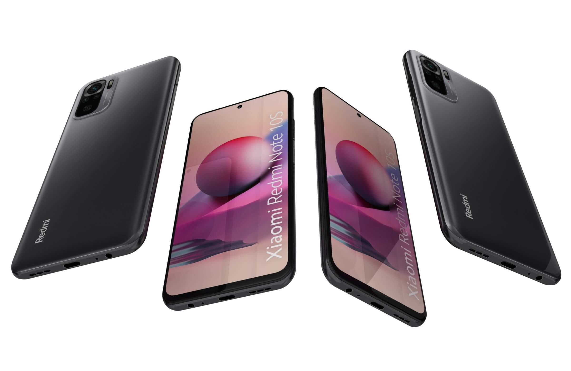 Xiaomi Redmi Note 10S All Colors - 3D Model by Rever_Art