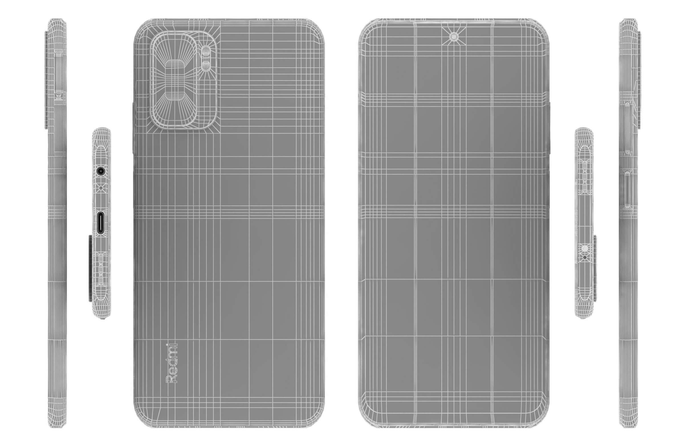 Xiaomi Redmi Note 10S All Colors - 3D Model by Rever_Art