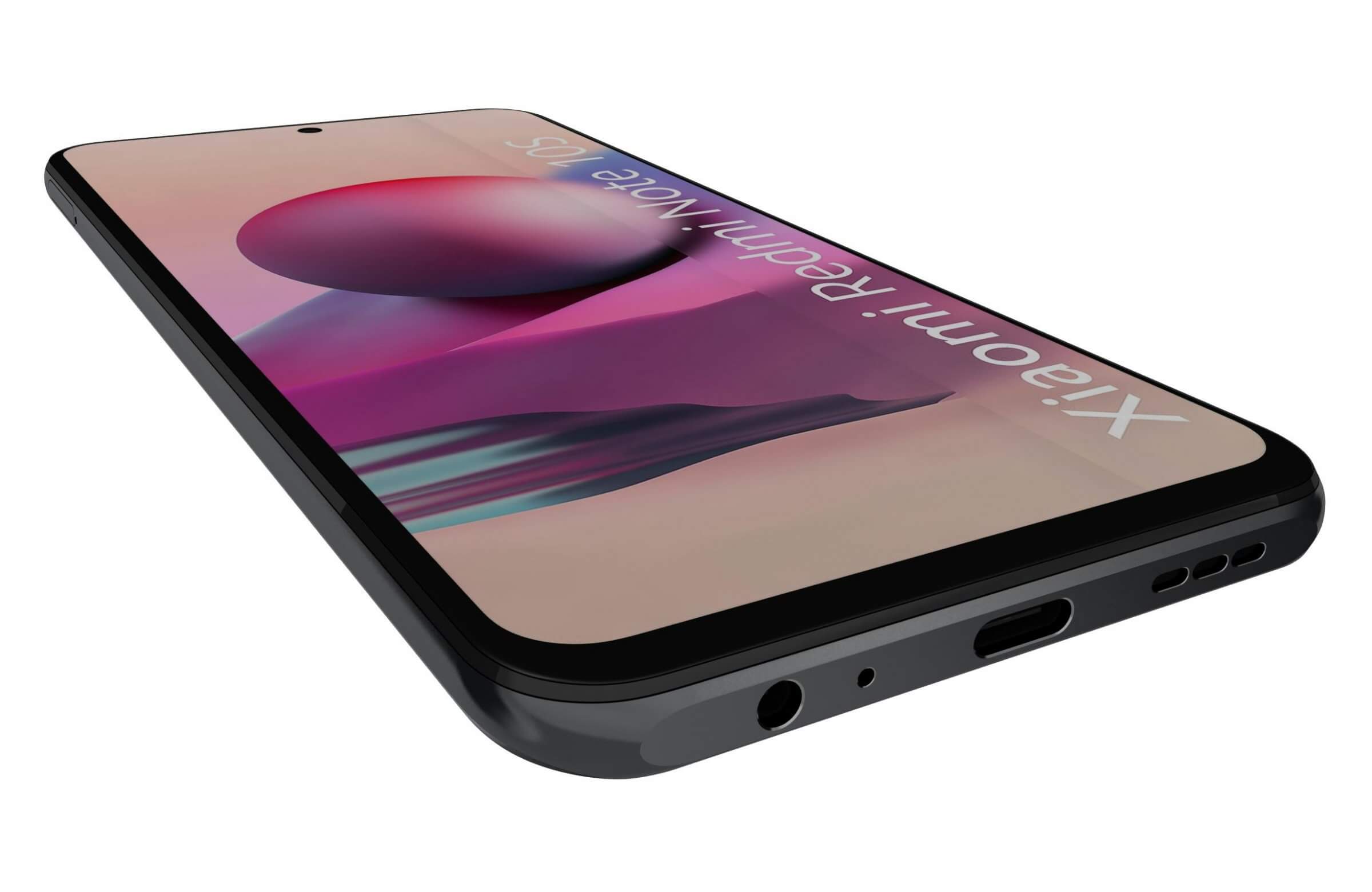 Xiaomi Redmi Note 10S Black - 3D Model by Rever_Art