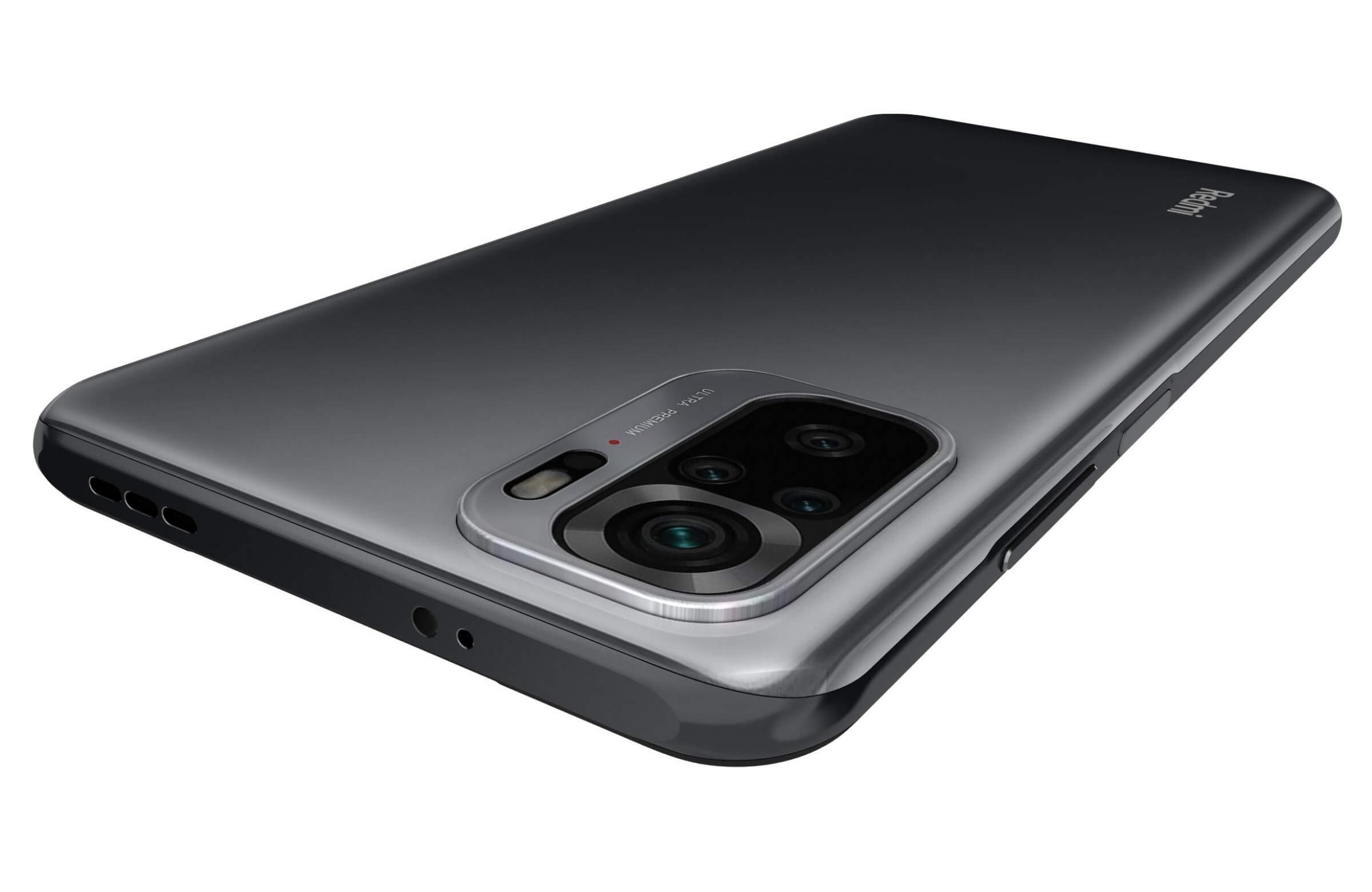 Xiaomi Redmi Note 10S Black - 3D Model by Rever_Art