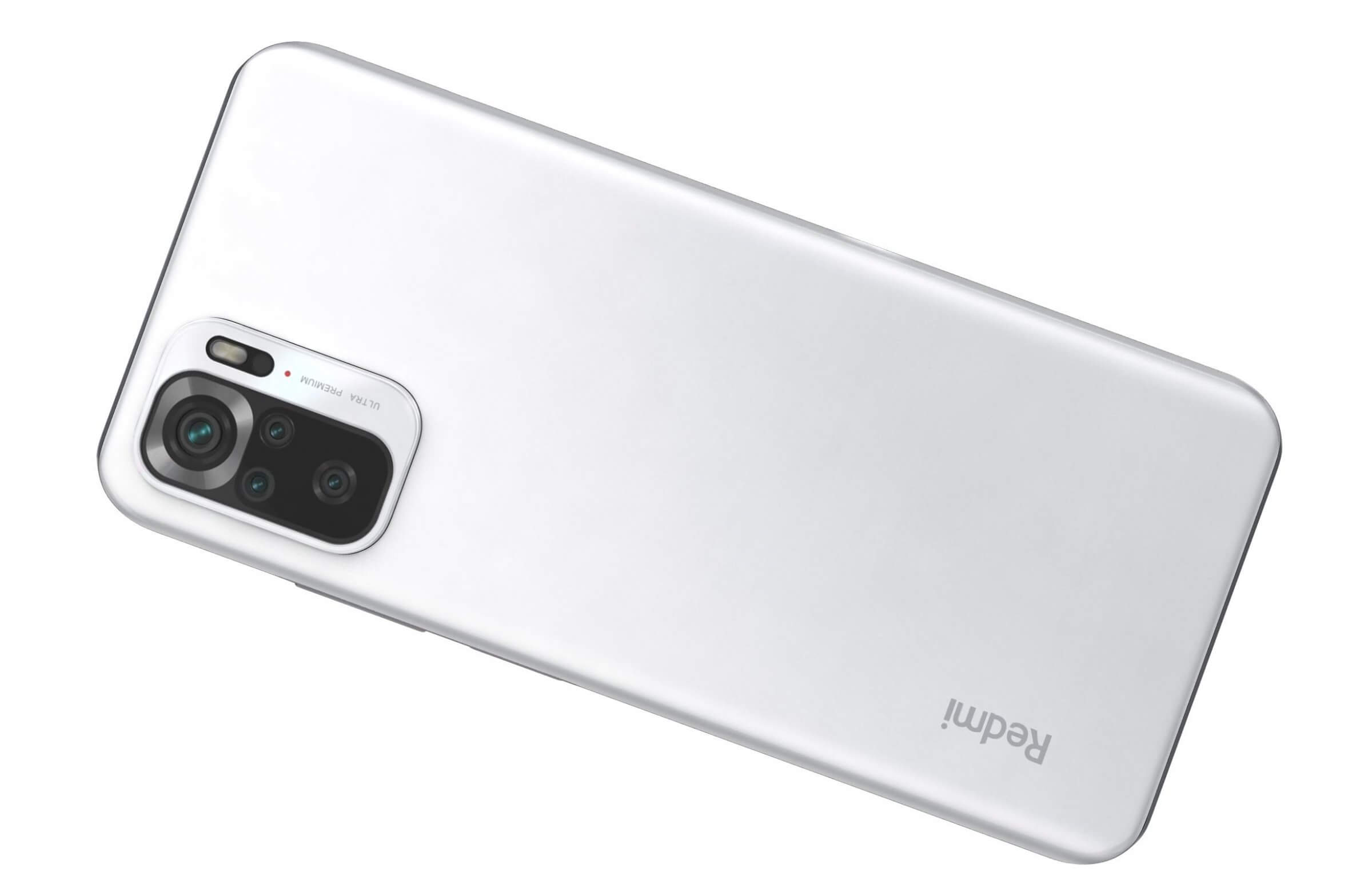 Xiaomi Redmi Note 10S White - 3D Model by Rever_Art